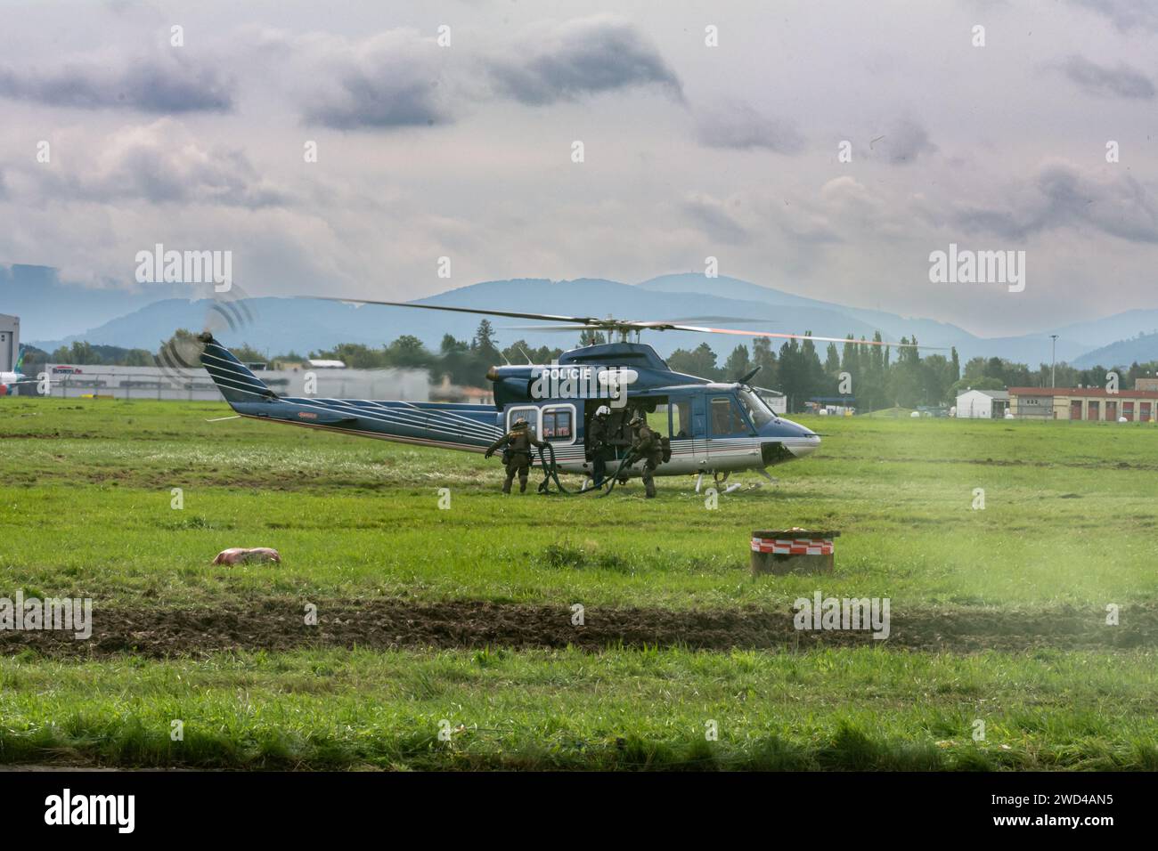 Bell 412EP Huey Utility helicopter operated by the Czech Republic ...