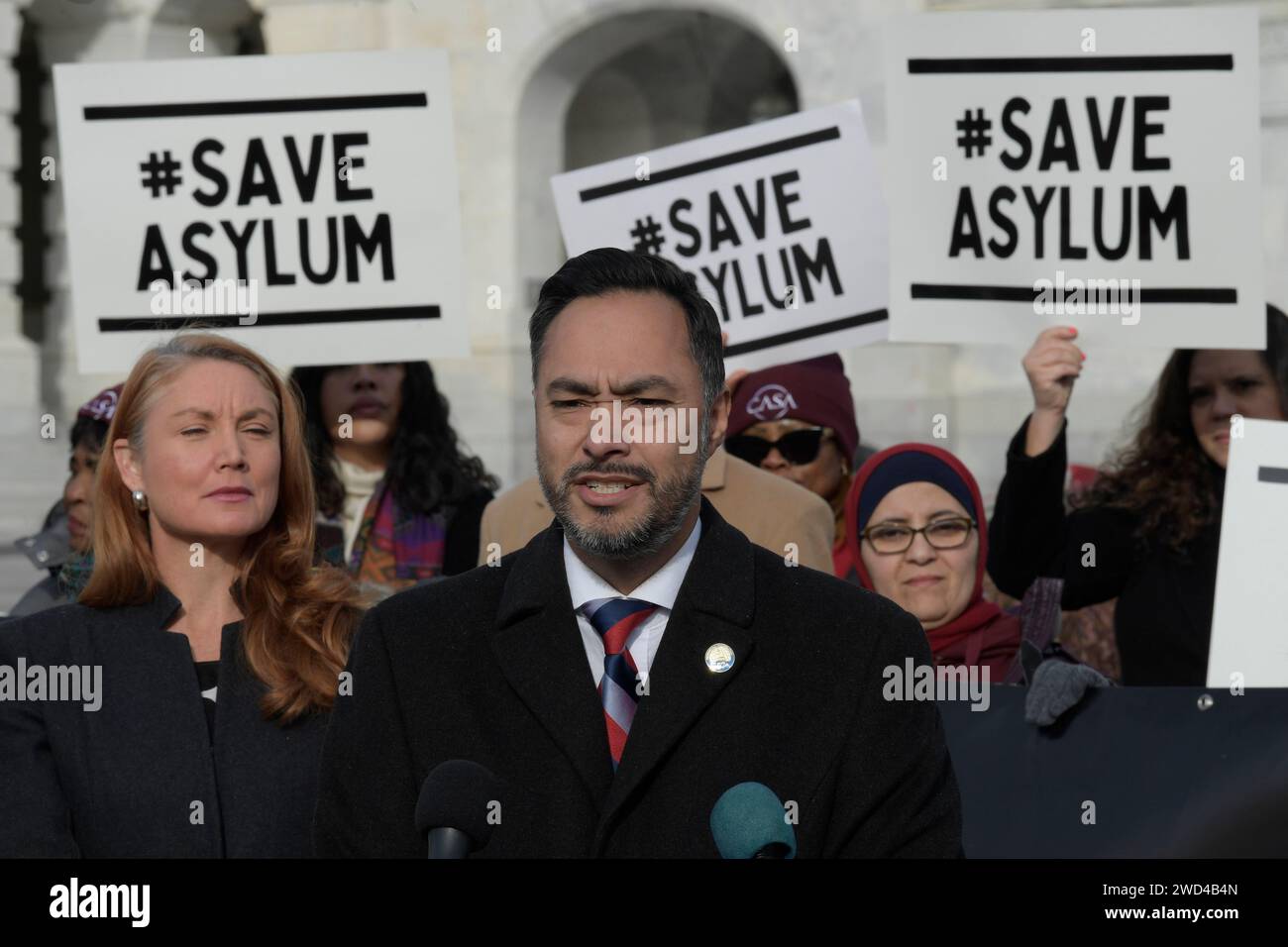 Washington, USA. 18th Jan, 2024. House Representatives Joaquin Castro(D ...