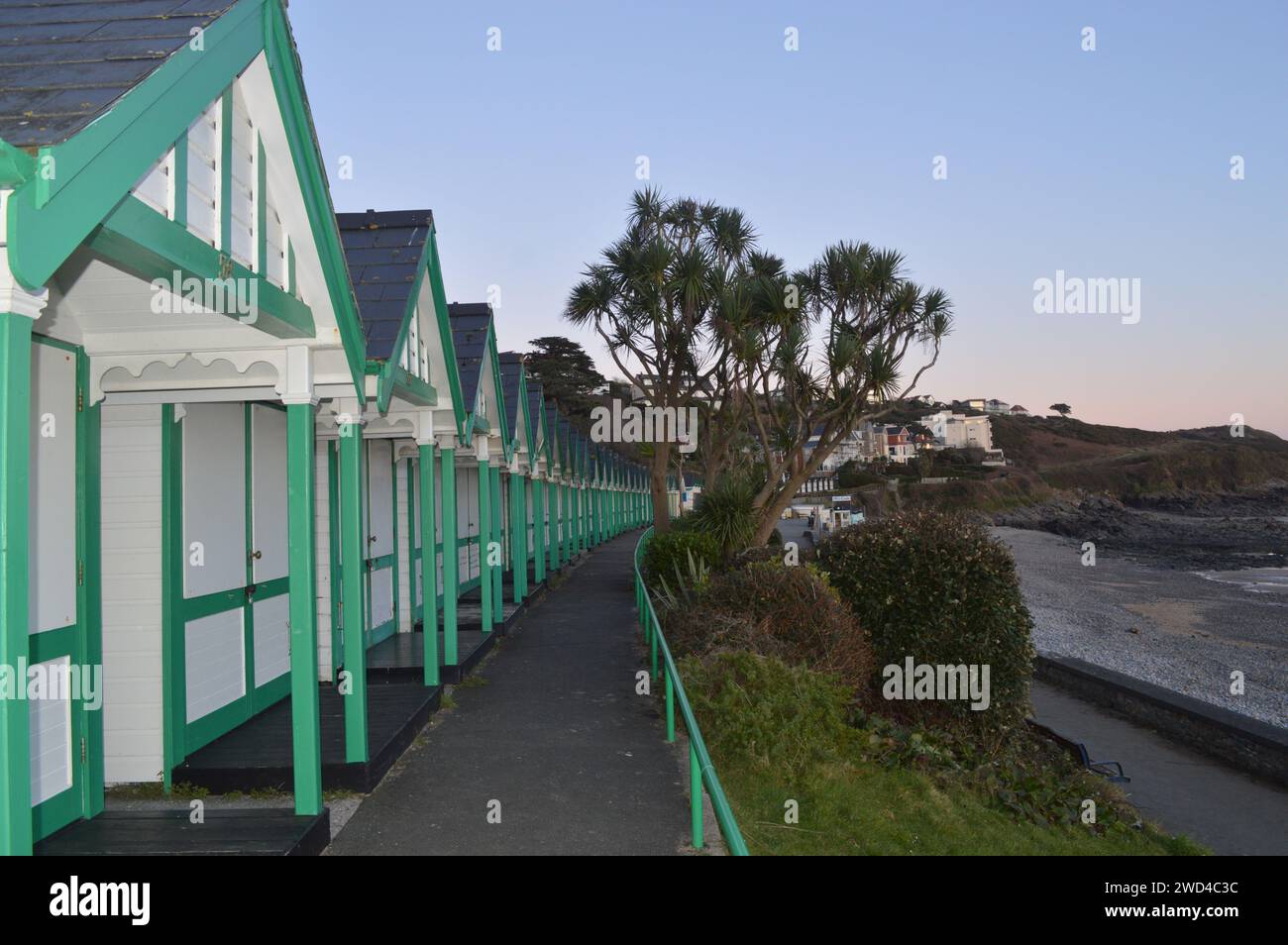 Seaside iconography beach huts hi-res stock photography and images - Alamy