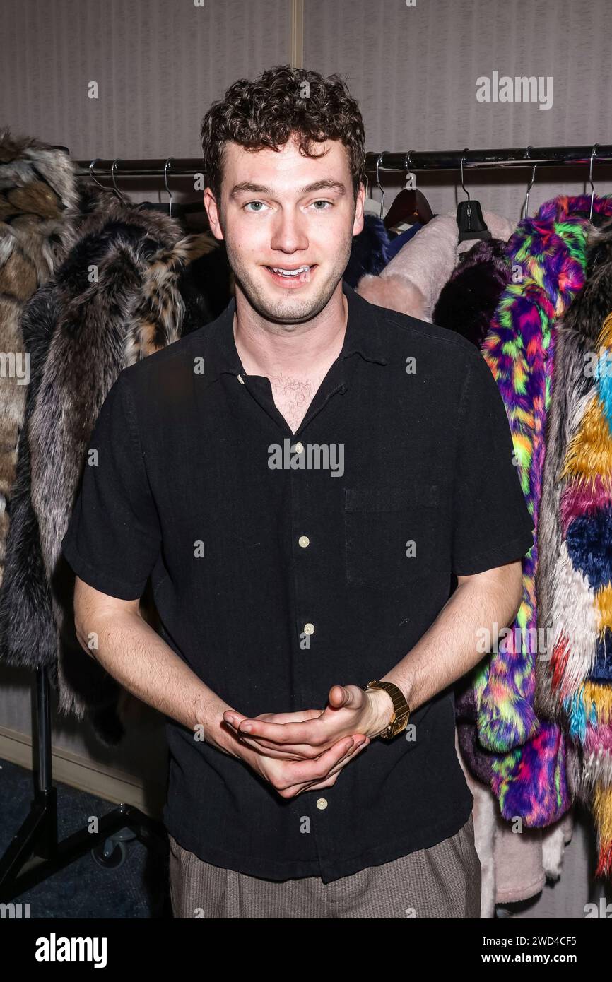 Will Harrison visits the Backstage Creations Giving Suite benefitting ...