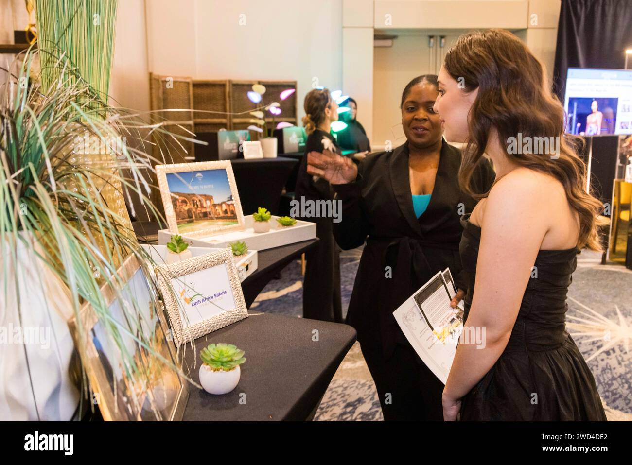 Sammi Hanratty visits the Backstage Creations Giving Suite benefitting the Television Academy ...