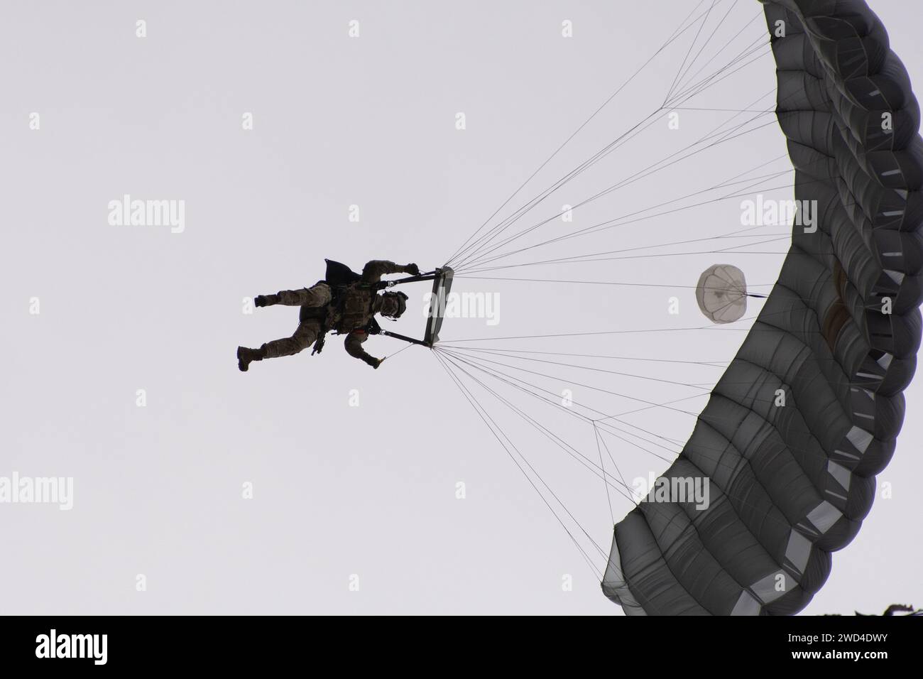 Polish special forces JW AGAT tactical HALO paradrop at NATO days ...