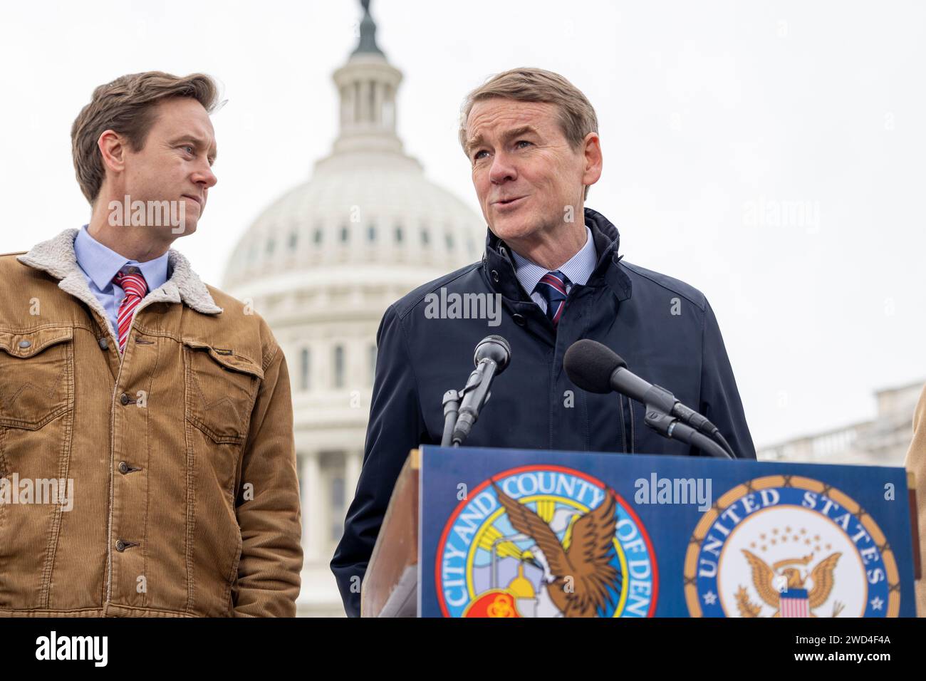 Washington, District Of Columbia, USA. 18th Jan, 2024. Denver Mayor ...