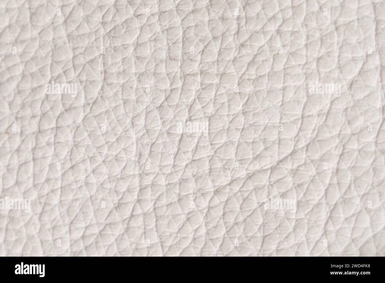 White leather texture is used as a luxurious classic background ...