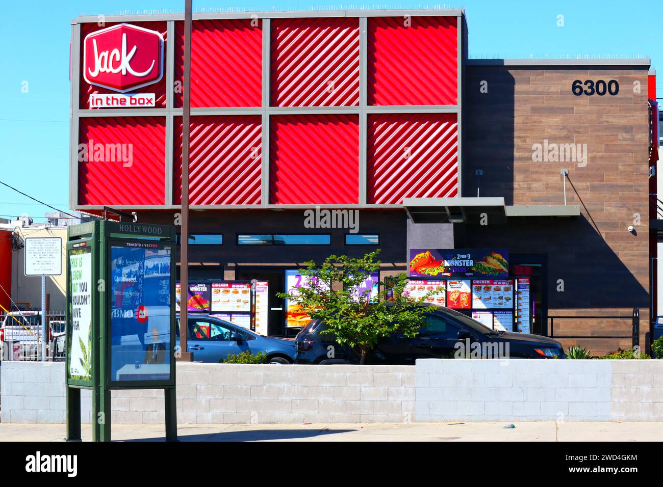Jack in the box restaurant menu hi-res stock photography and images - Alamy