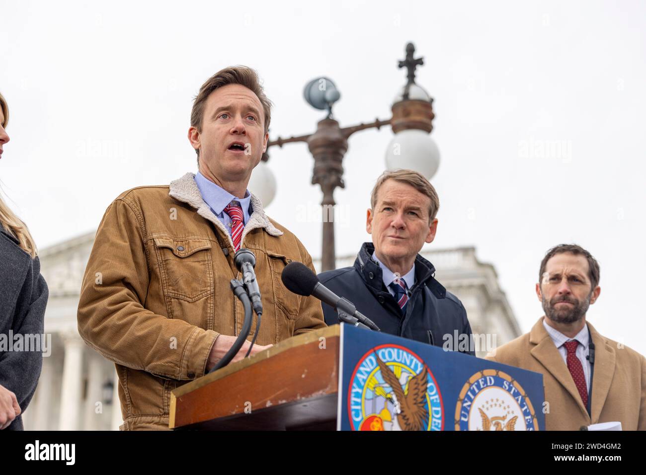 Washington, District Of Columbia, USA. 18th Jan, 2024. Denver Mayor ...
