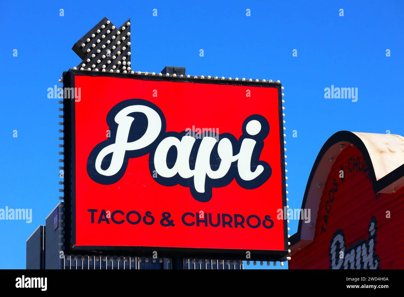 Hollywood (Los Angeles), California: Papi Tacos and Churros fast food ...