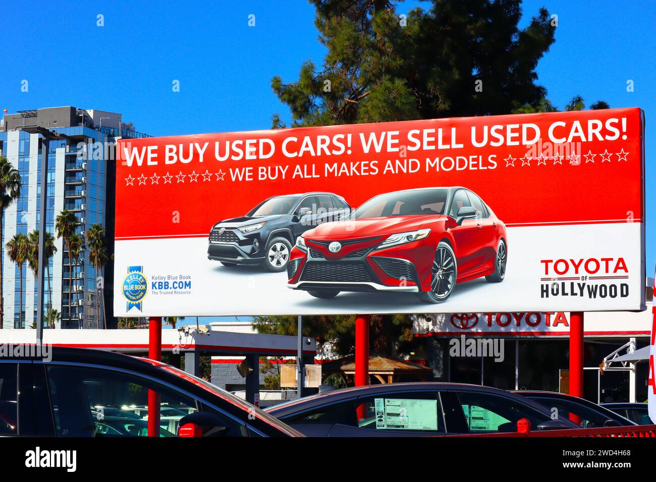 Hollywood (Los Angeles), California: TOYOTA of HOLLYWOOD Billboard ...