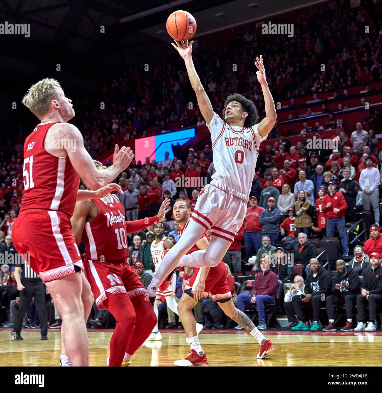 Piscataway, New Jersey on Wednesday January 17, 2024. Rutgers Scarlet ...