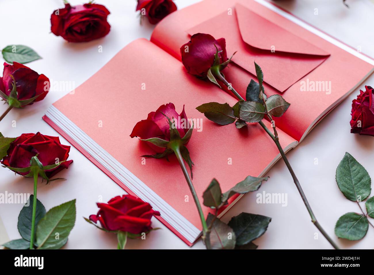 Notebook on spring writing hi-res stock photography and images - Alamy