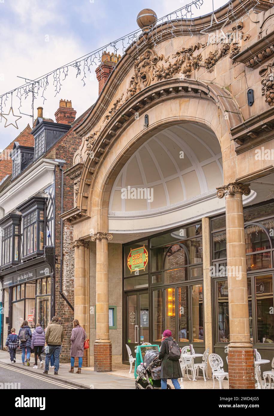 Built in 1911 as an electric cinema with a quaint facade, the building ...