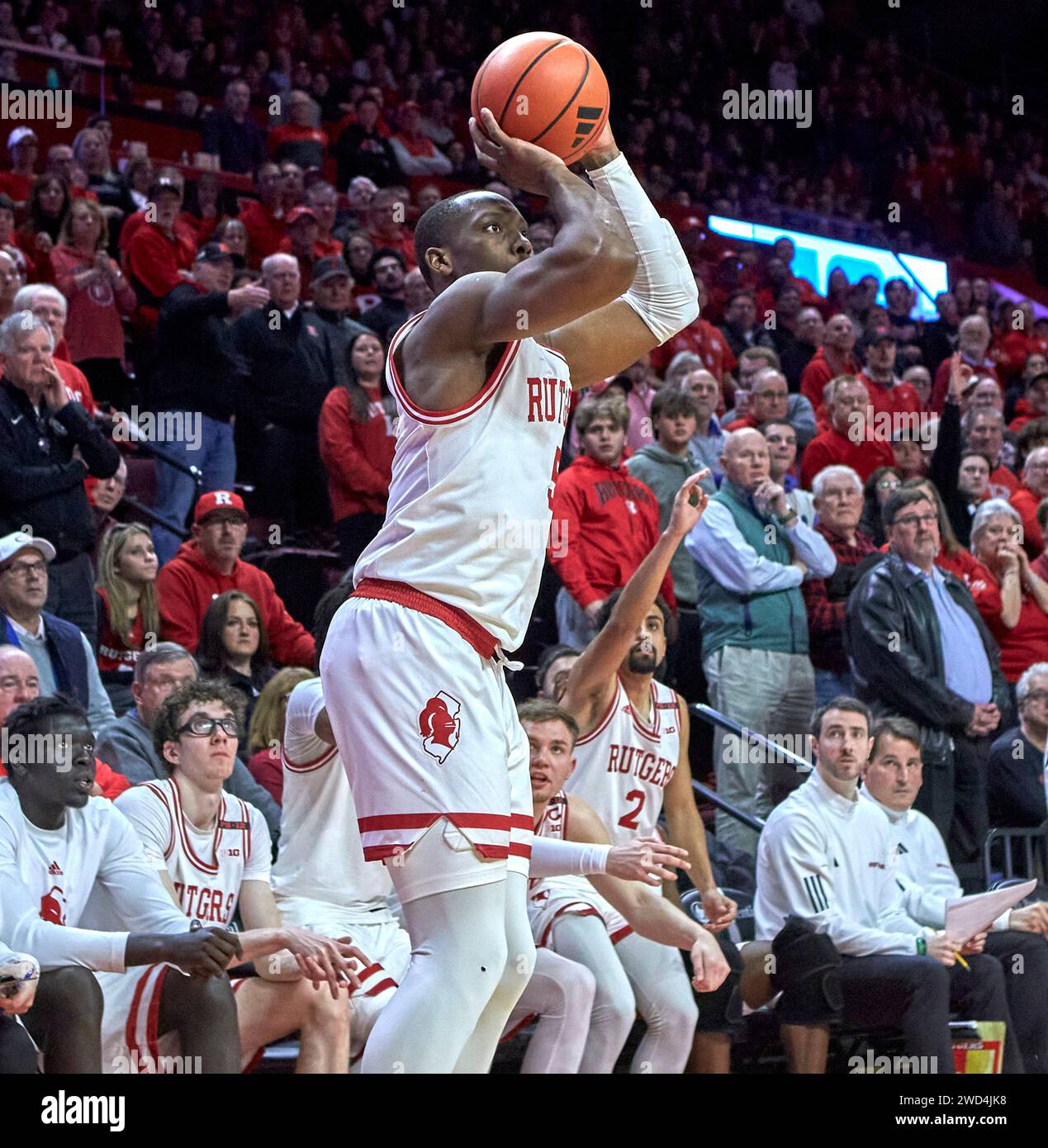 Piscataway, United States. 17th Jan, 2024. Rutgers Scarlet Knights ...