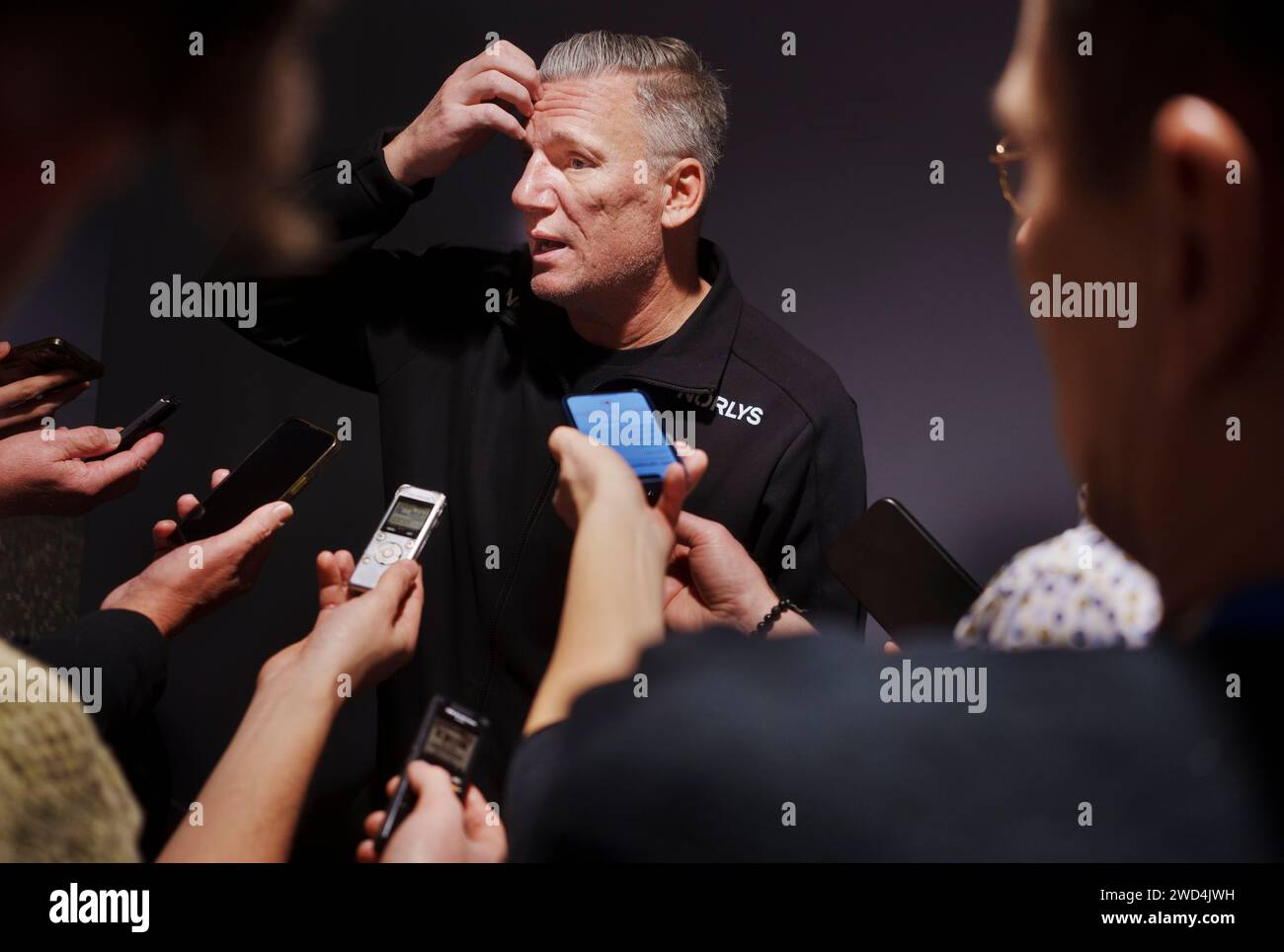 Danish national coach Nikolaj Jacobsen during the national men's ...