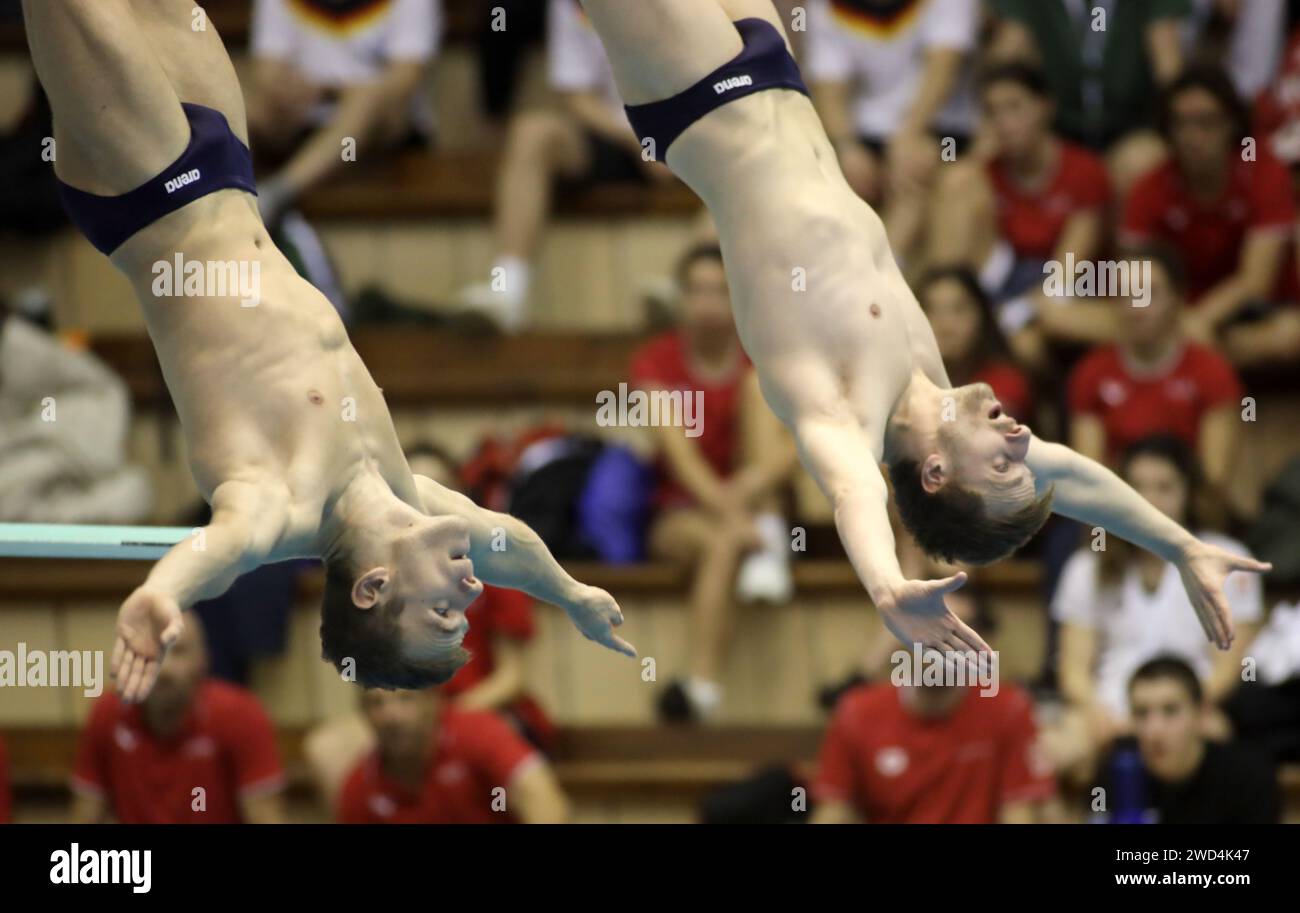 Rostock, Germany. 18th Jan, 2024. Swimming, 66th International Diving ...