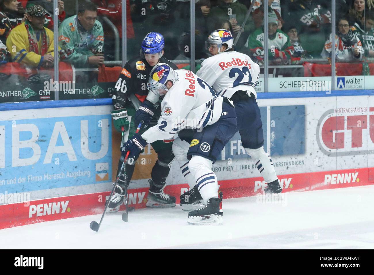 Augsburg, Deutschland 18. Januar 2024: 1. DEL - 2023/2024 - Sp.39 ...