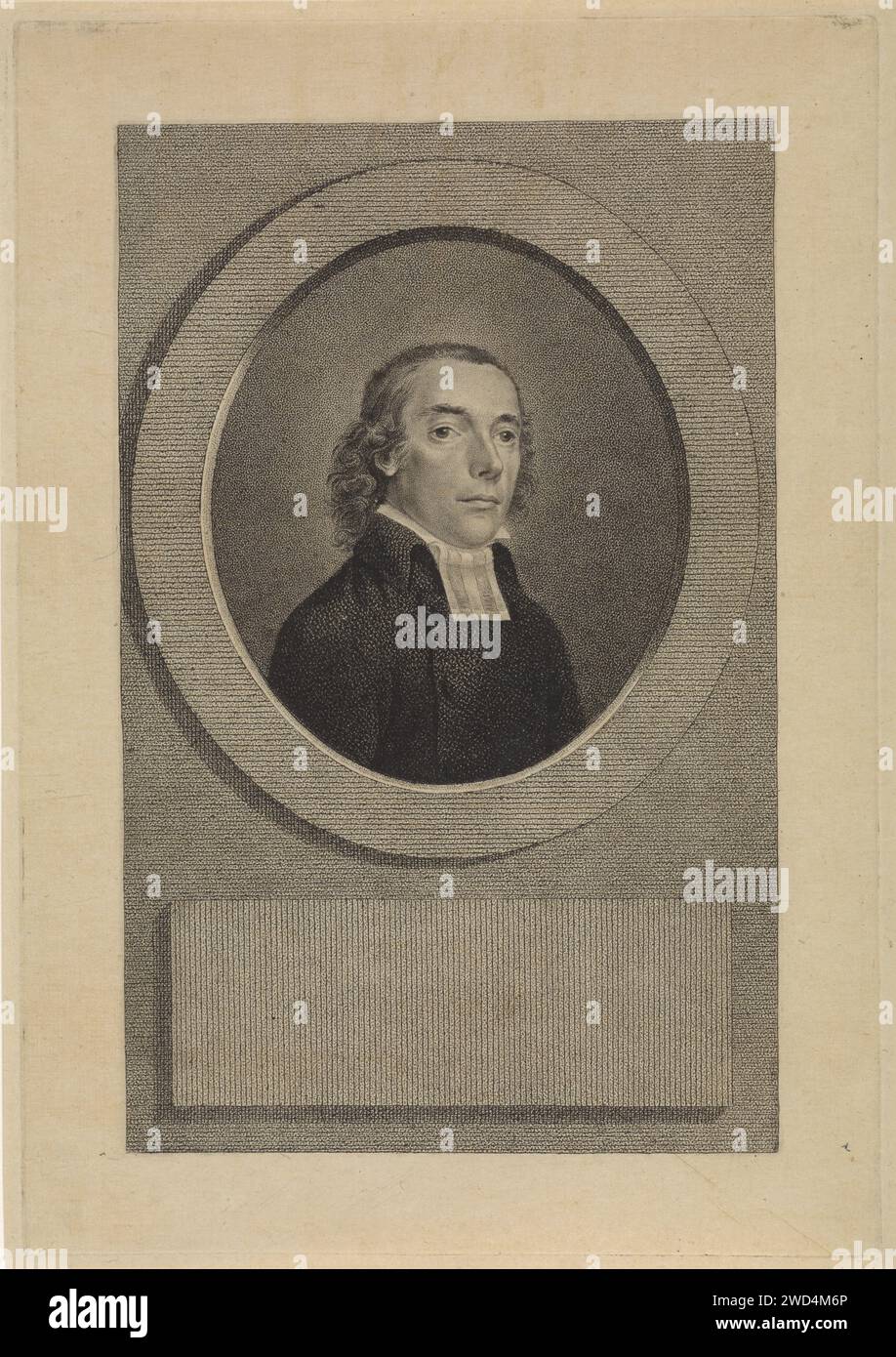 Portrait of Hermanus van Hasselt, Willem van Senus, After Hendrik ...