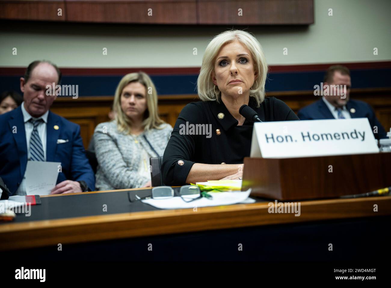Washington, USA. 18th Jan, 2024. Jennifer Homendy, Chair of the ...
