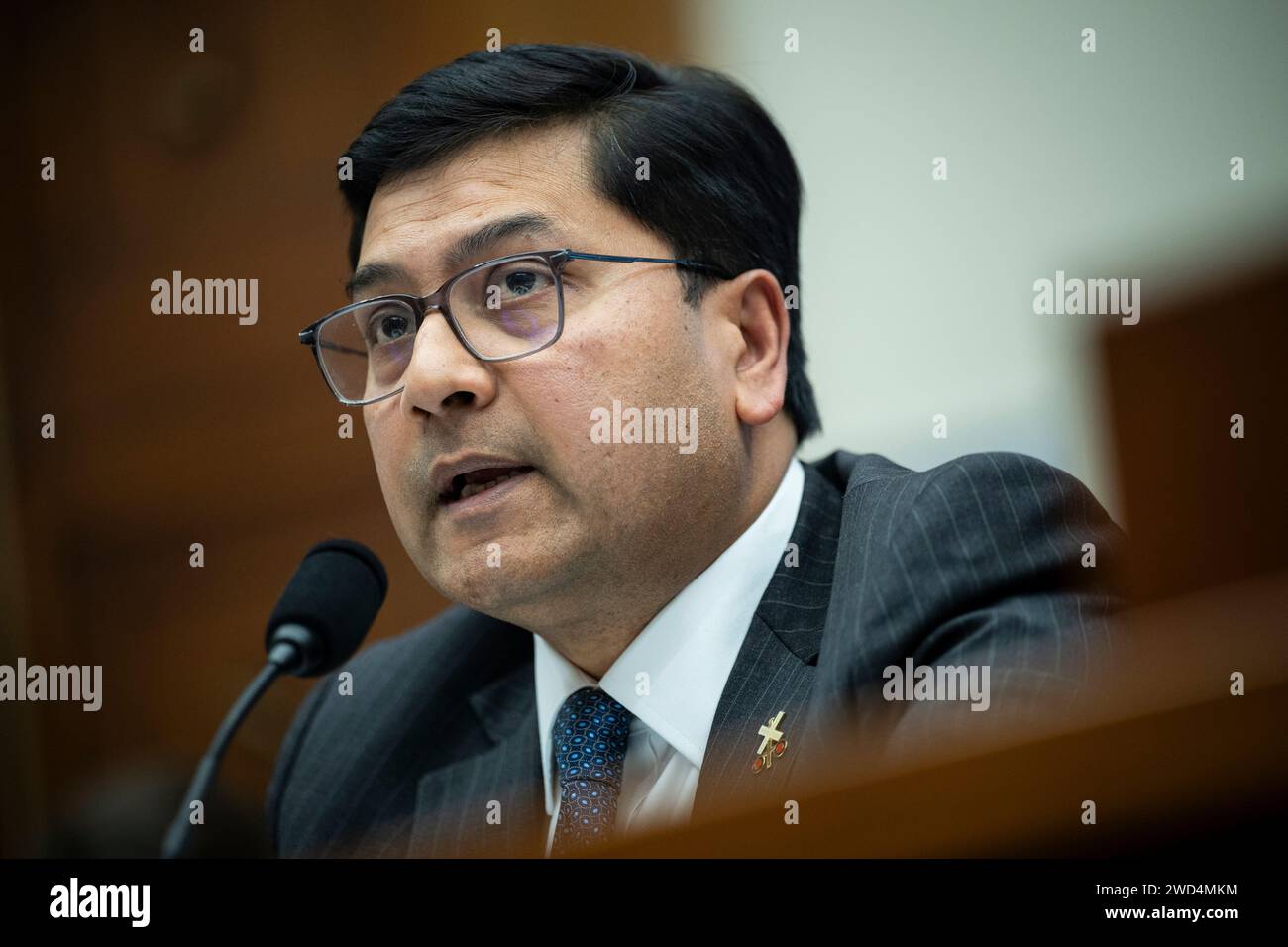 Washington, USA. 18th Jan, 2024. Amit Bose, Administrator of the ...