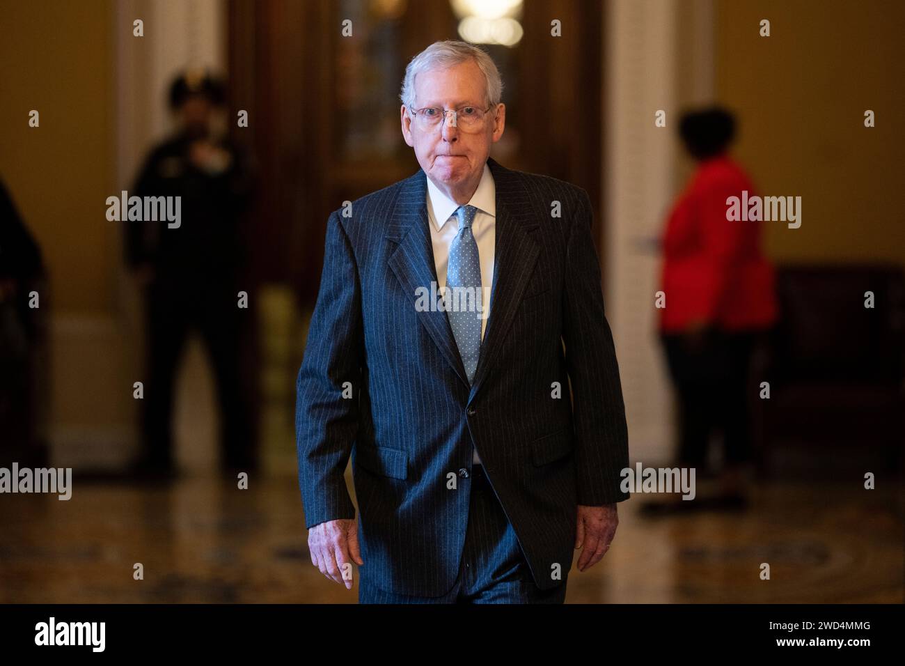 WASHINGTON - JANUARY 18: Senate Minority Leader Mitch McConnell, R-Ky ...