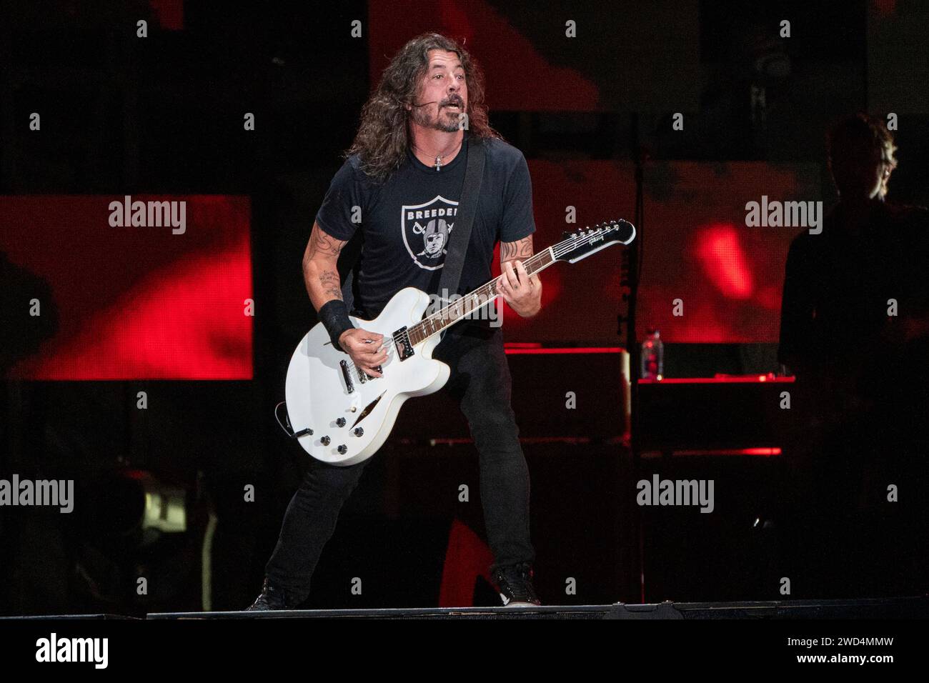 FILE - Dave Grohl of the Foo Fighters performs at Festival d'été de ...