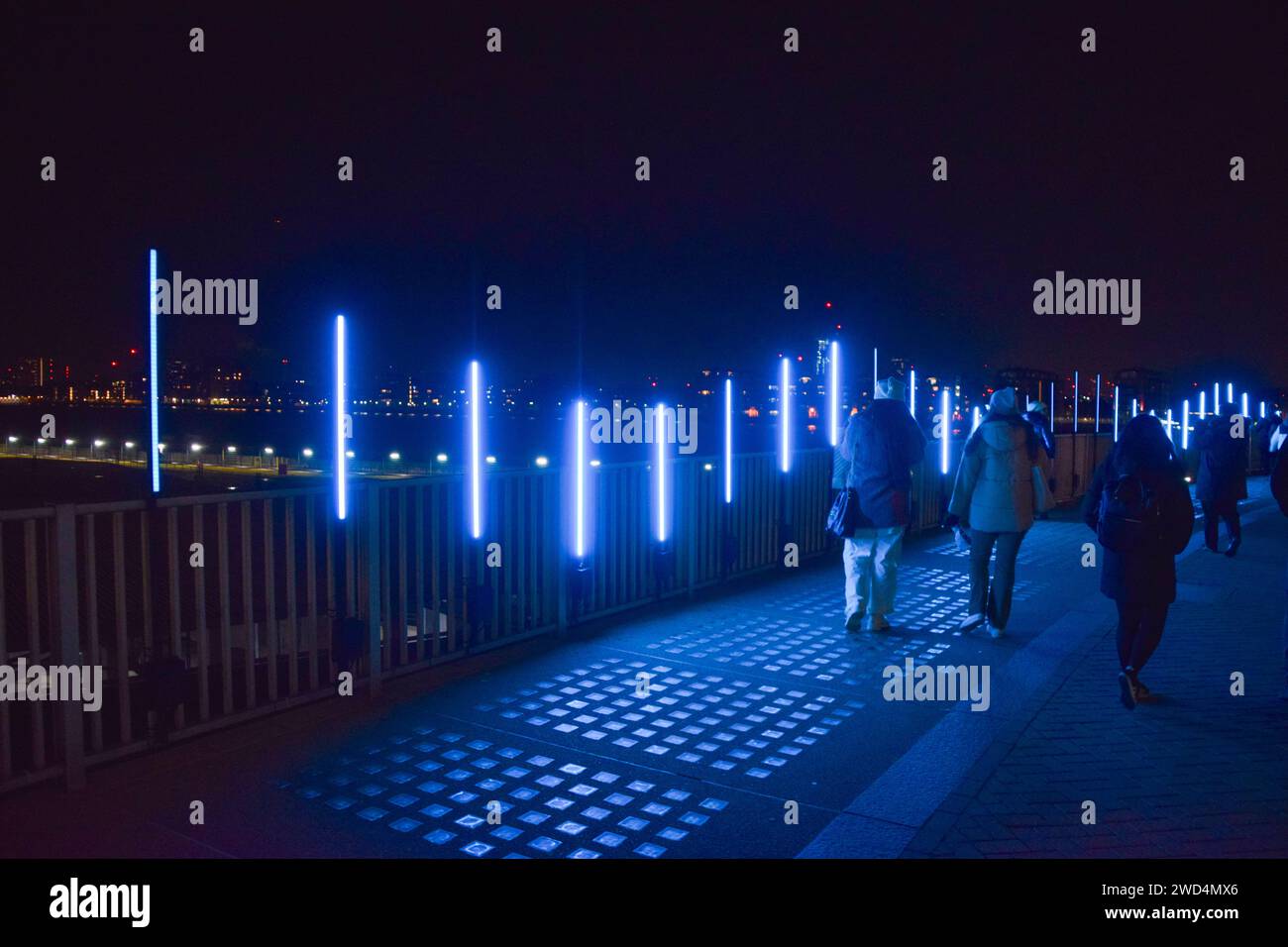 London, England, UK. 18th Jan, 2024. On The Wave Of Light by Those Guys ...