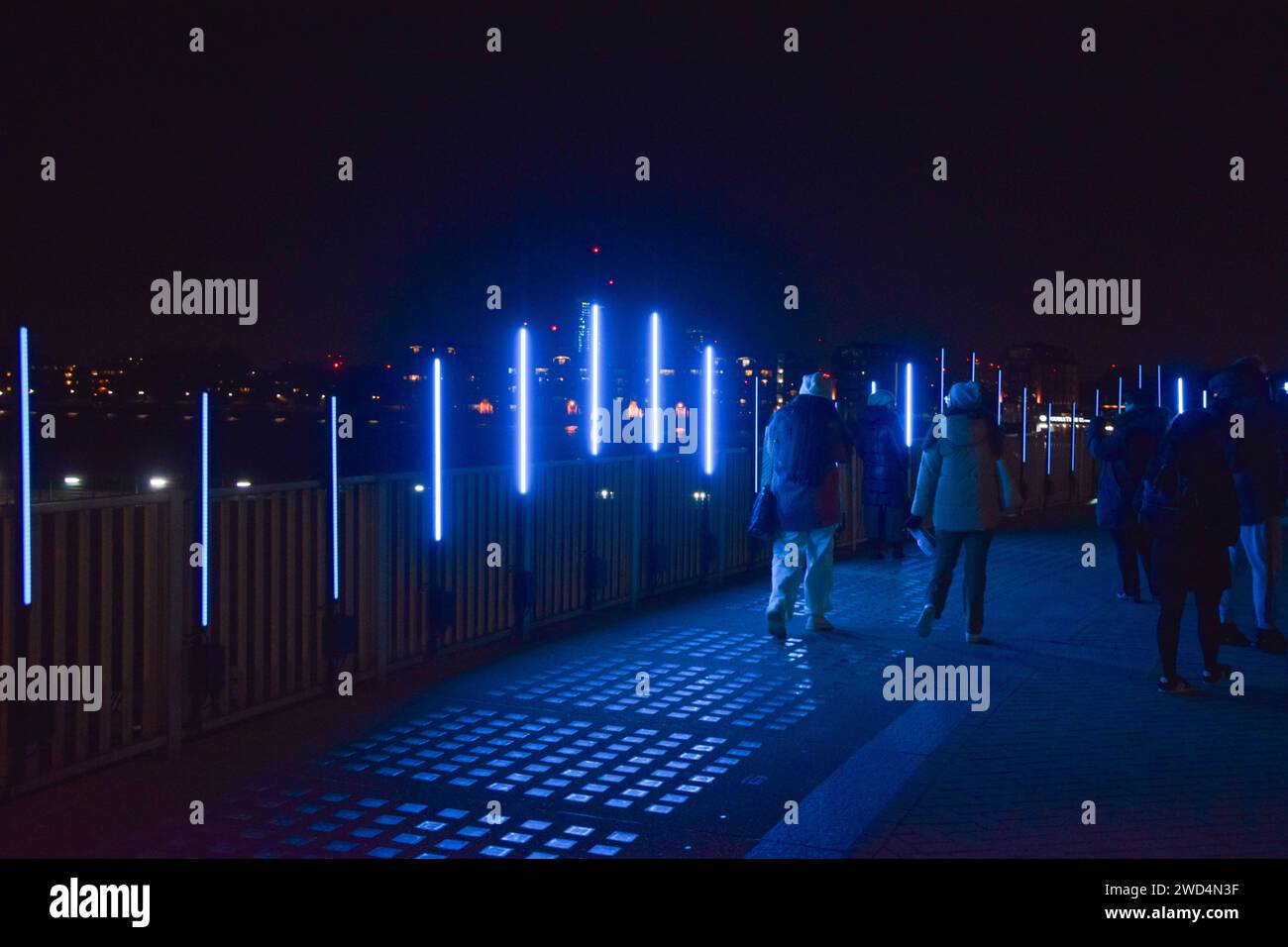 London, UK. 18th January 2024. 'On The Wave Of Light' by Those Guys ...