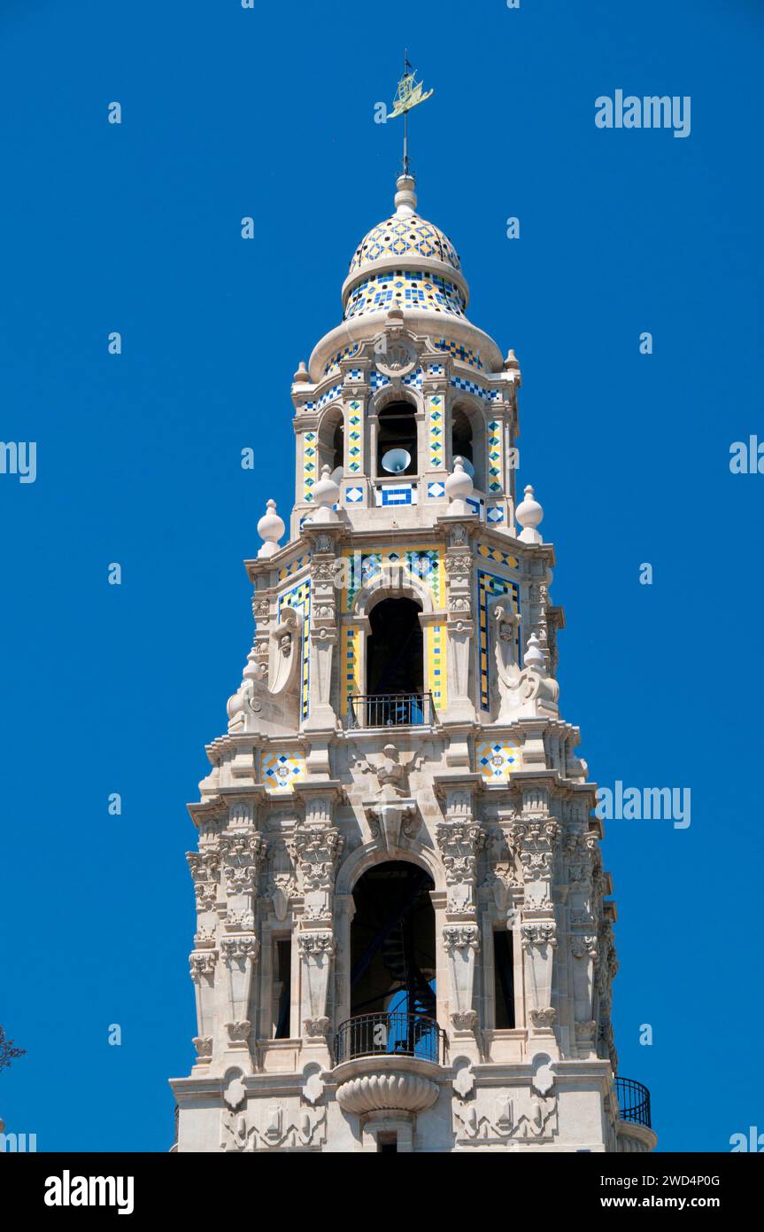 Museum of Man tower, Balboa Park, San Diego, California Stock Photo - Alamy