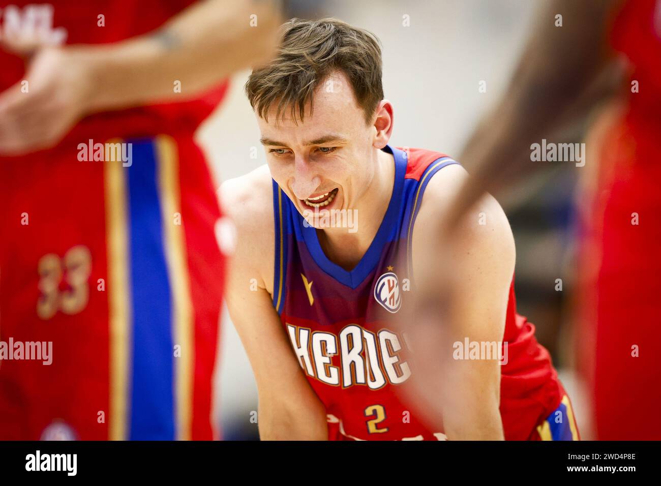 Leiden, Netherlands. 18th Jan, 2024. LEIDEN, 18-01-2024, Sportcomplex ...