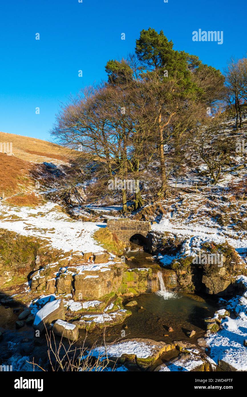 Three Shires also known as Three Shire Heads / Three Shires Bridge a ...