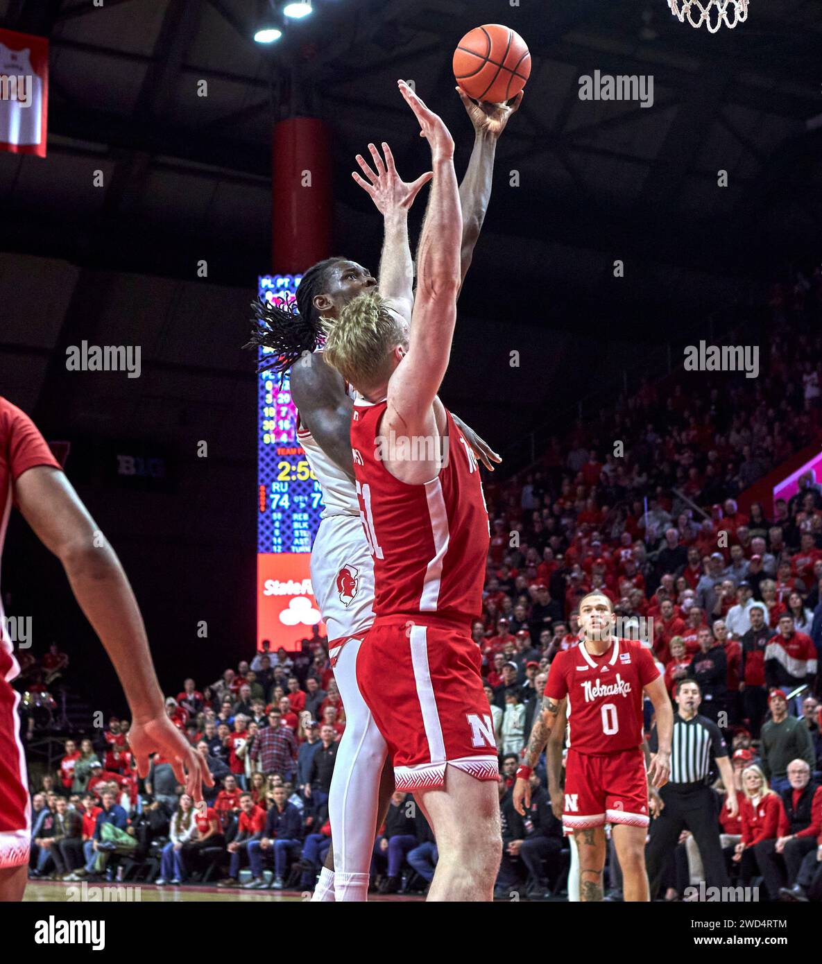 Piscataway, United States. 17th Jan, 2024. Rutgers Scarlet Knights ...