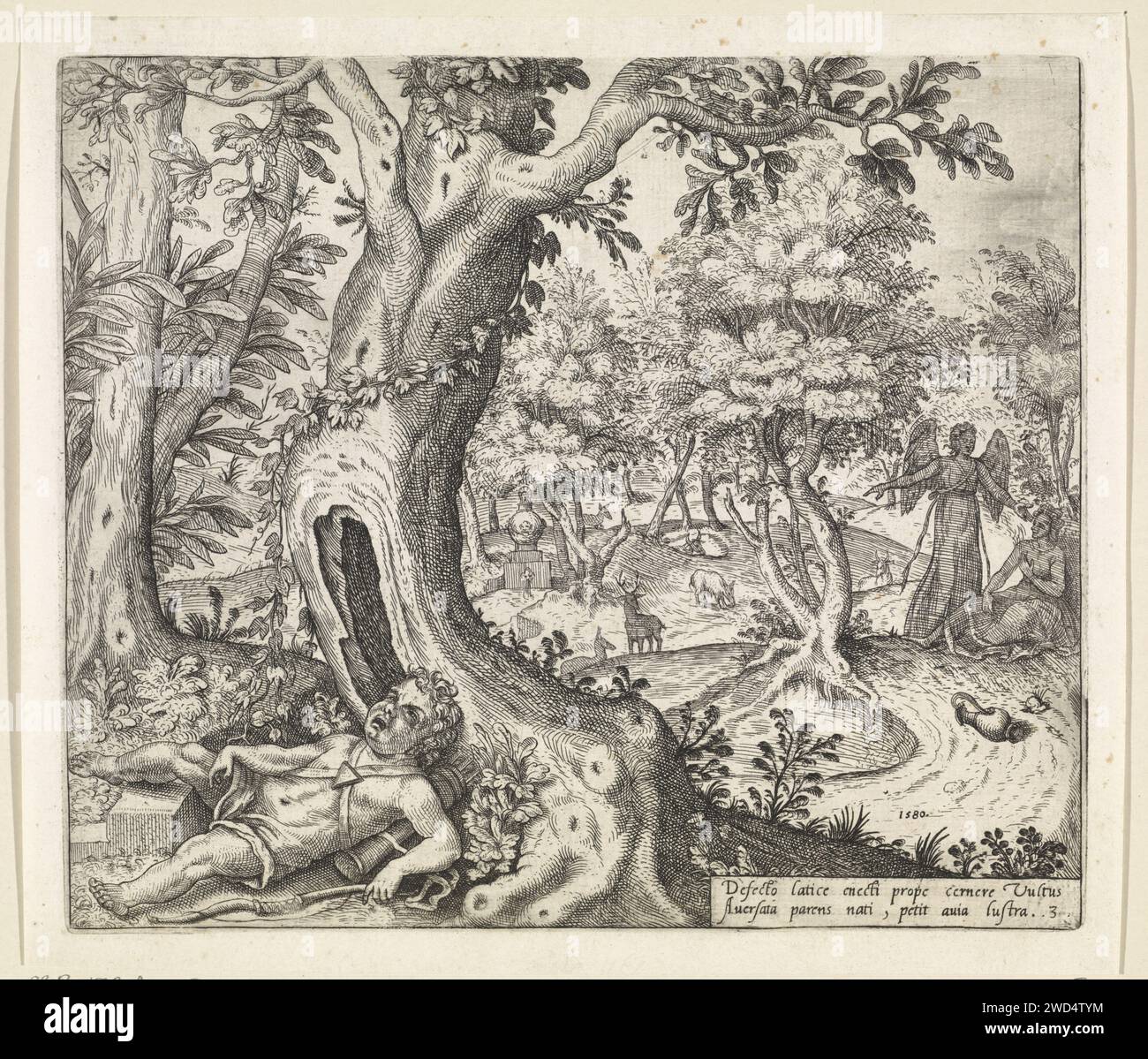 The angel appears to hagar and ishmael hi-res stock photography and ...