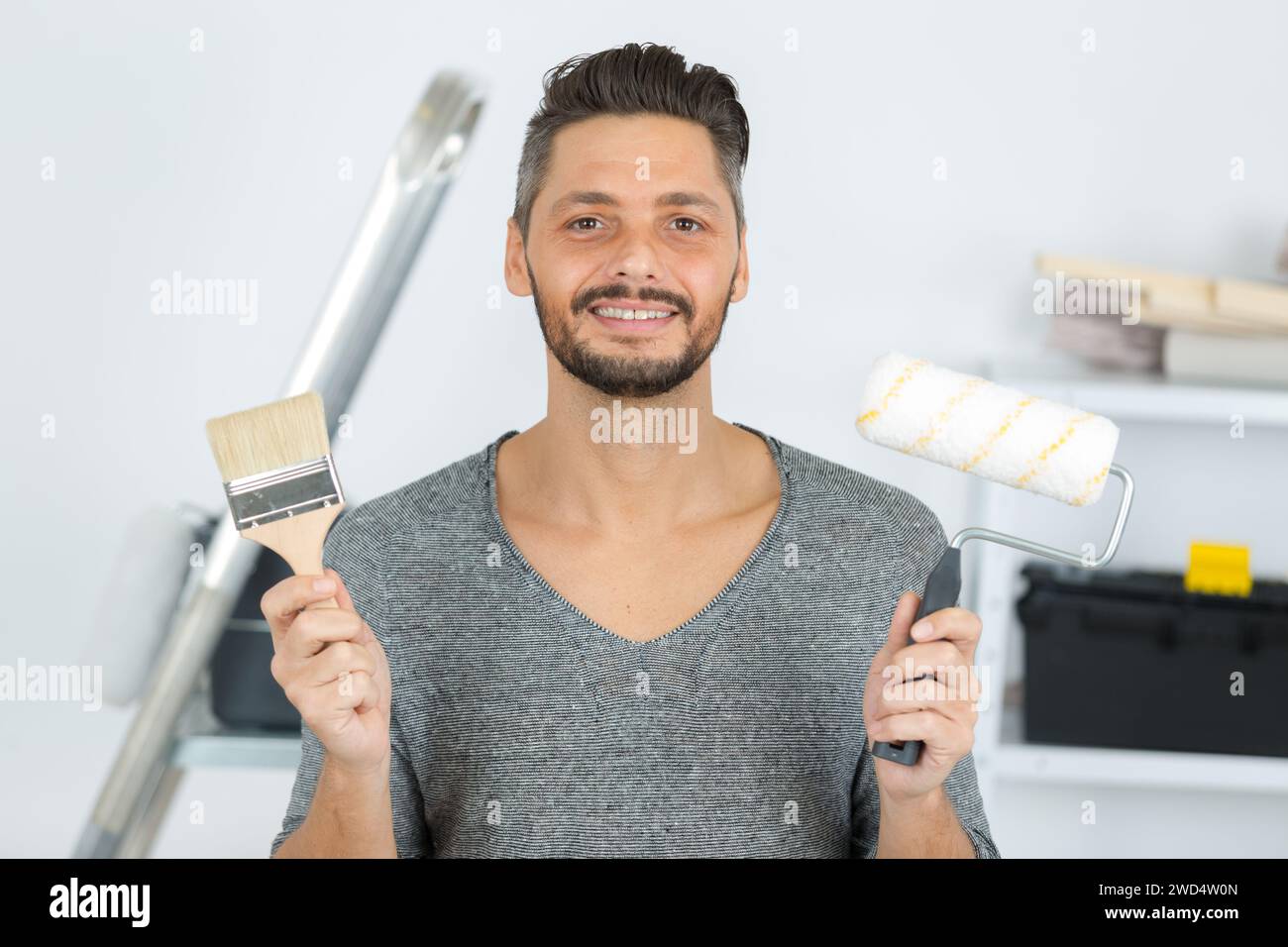 Choosing tools hi-res stock photography and images - Alamy