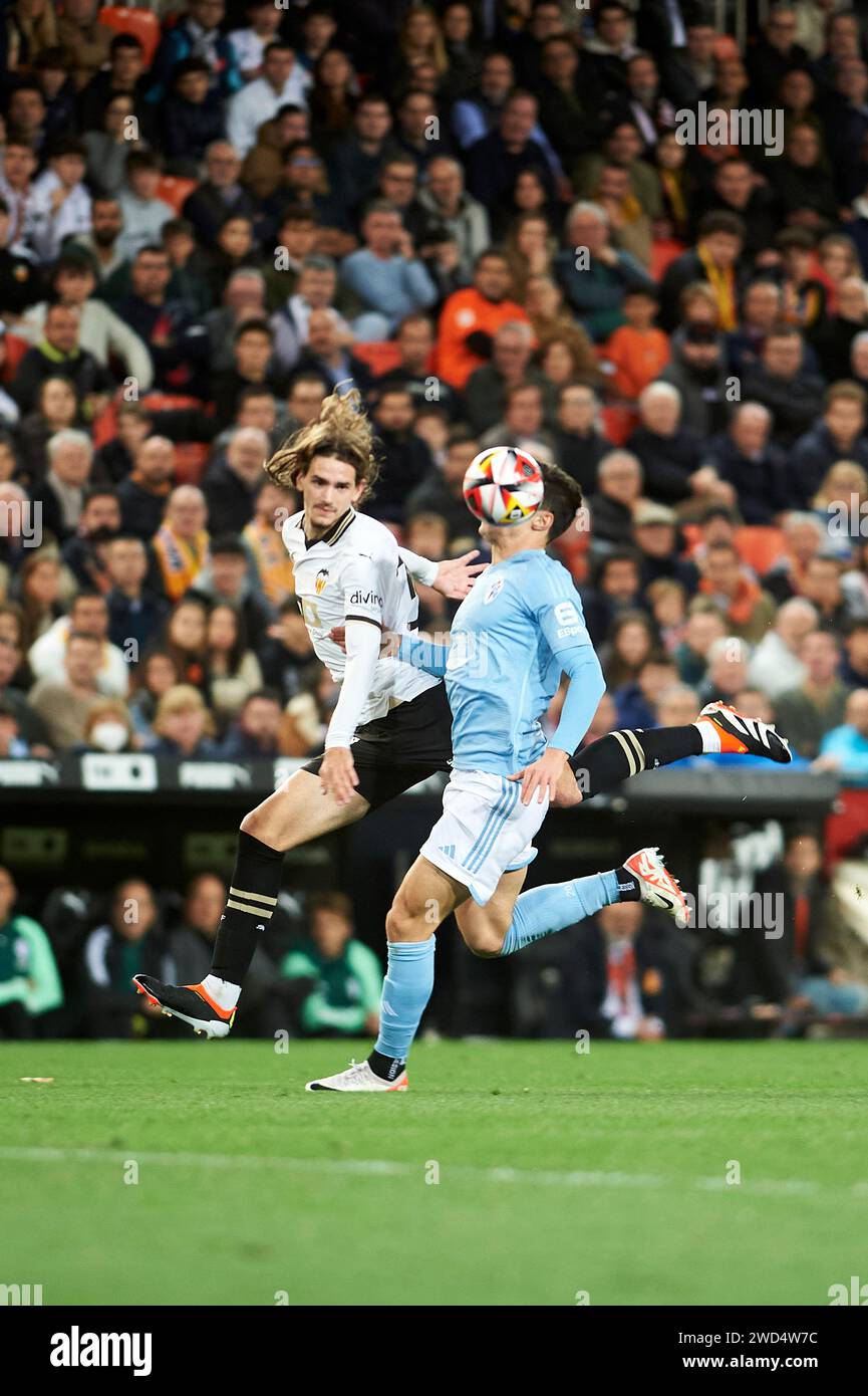 Anastasios Douvikas of RC Celta Vigo in action during the Eighth of ...