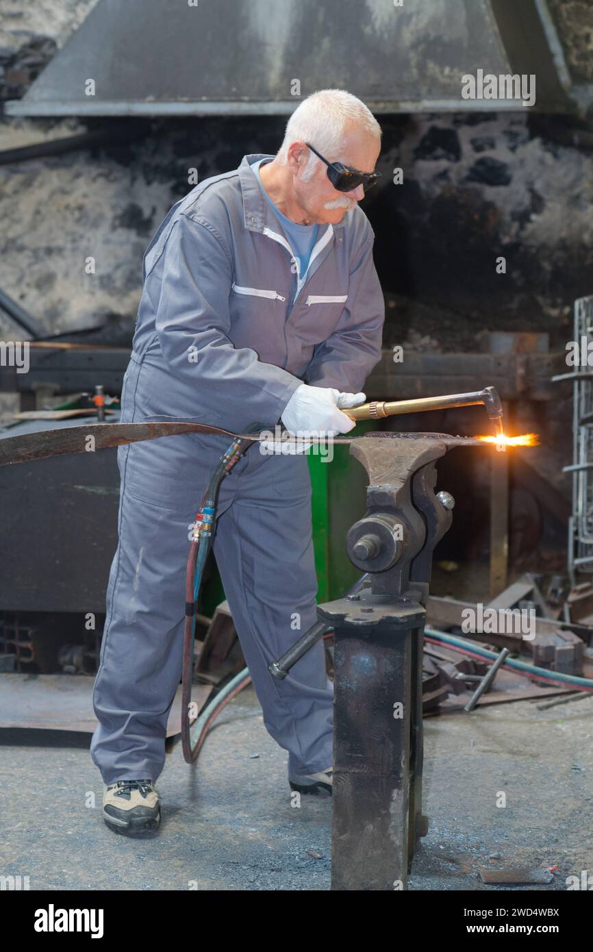 Gas torch burning tool hi-res stock photography and images - Alamy