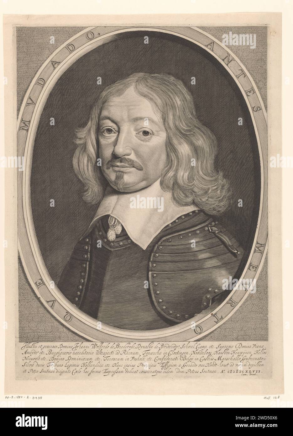 Portrait of Joan Wolfert van Brederode, Cornelis Visscher (II ...