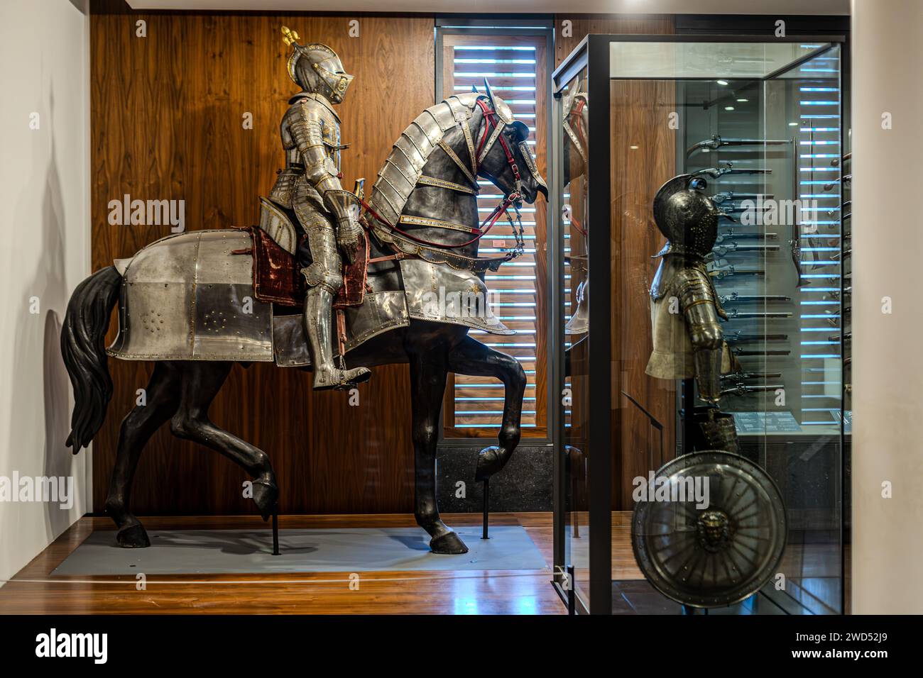 Armours and weapons in Army museum of Paris, national military museum ...