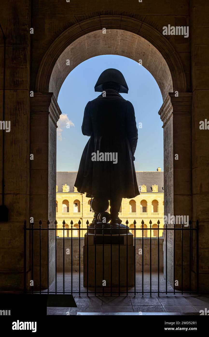 Napoleon statue in Army museum of Paris, national military museum in ...