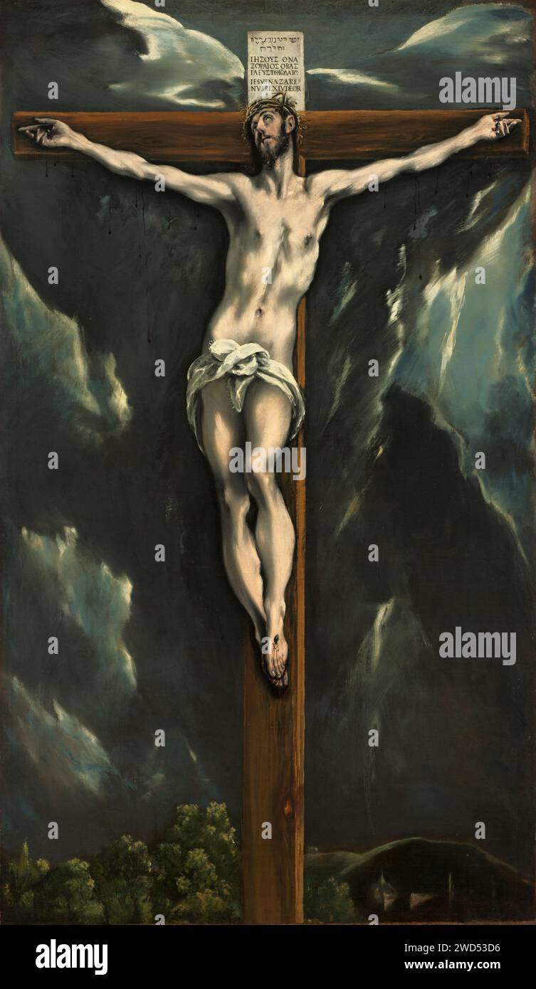 El Greco Christ On The Cross Paint By Numbers For Adult Kits Christ On