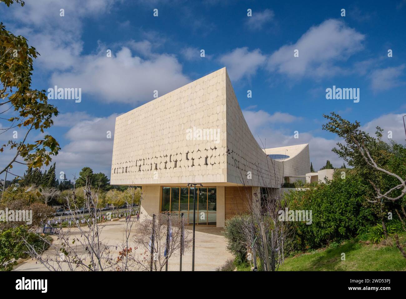 New complex of The National Library of Israel, Jerusalem, December 2023 ...