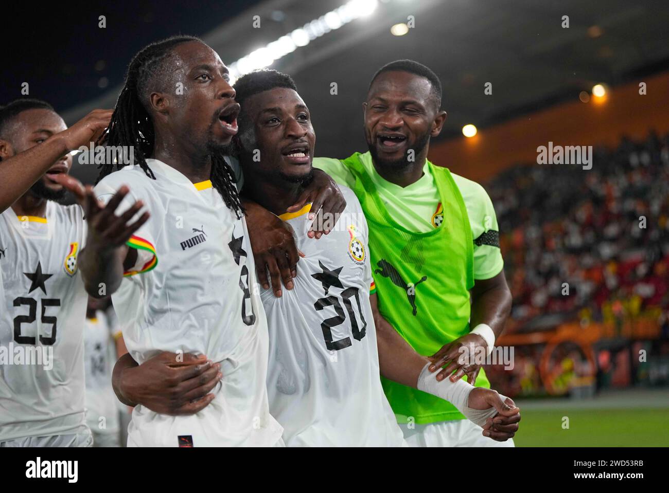 January 18, 2024. LIVE images from Group B African Cup of Nation 2023 ...