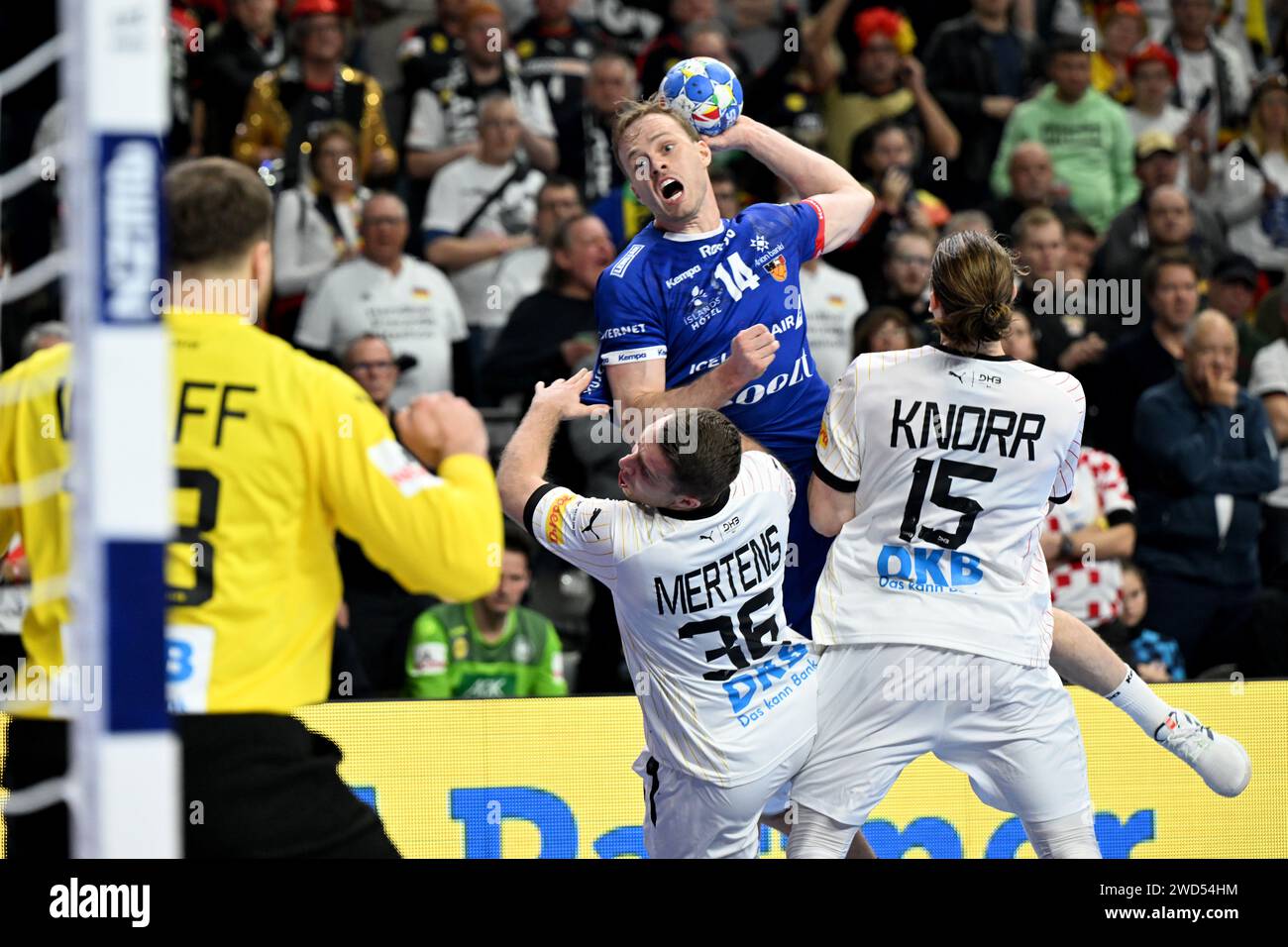 Cologne, Germany. 18th Jan, 2024. Handball: European Championship ...