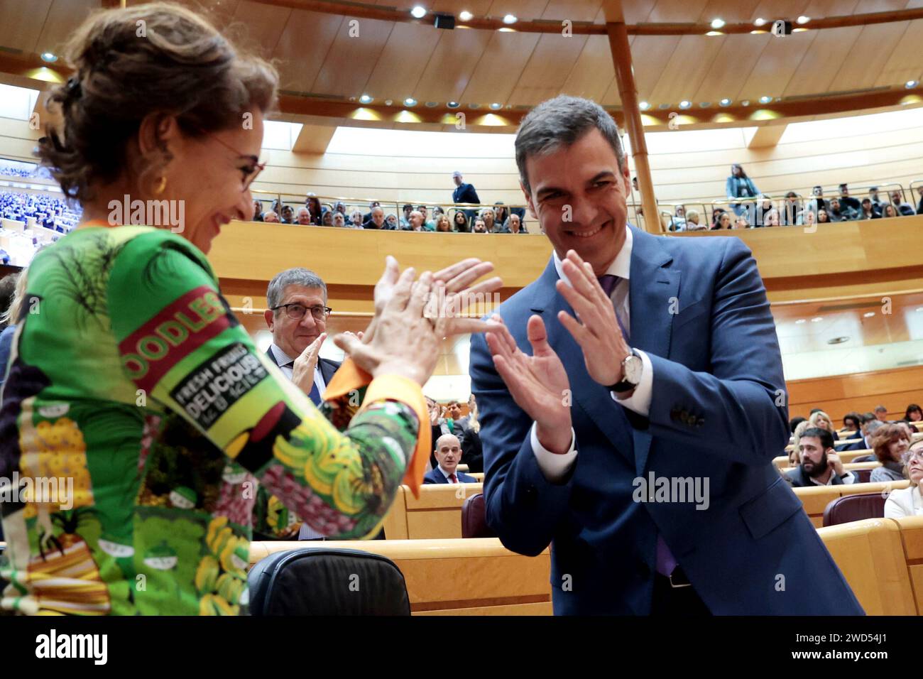 Madrid, Spanien. 18th Jan, 2024. Madrid Spain; 01/18/2024.- Pedro ...