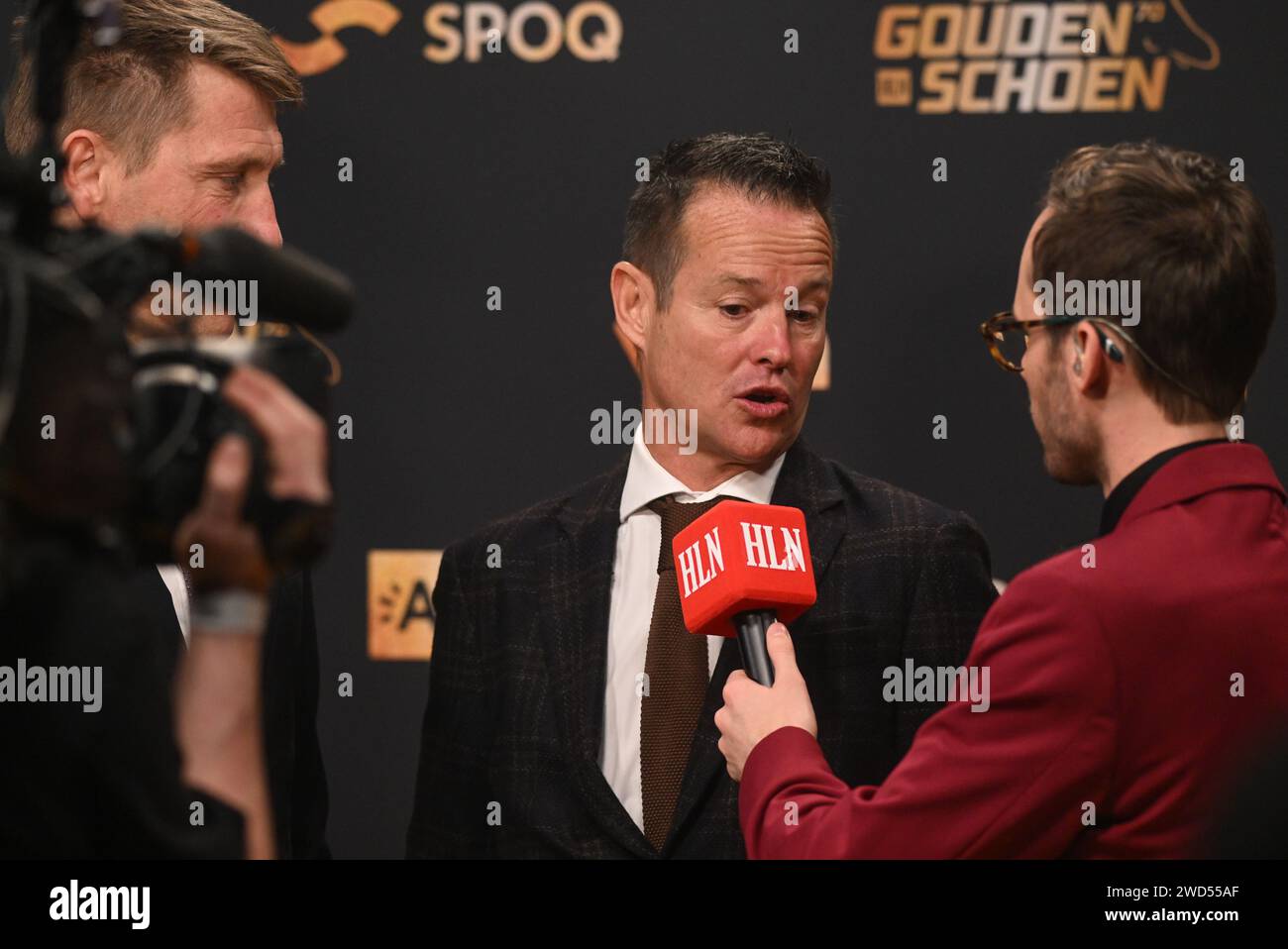 Antwerp, Belgium. 18th Jan, 2024. Gilles De Bilde pictured during the ...