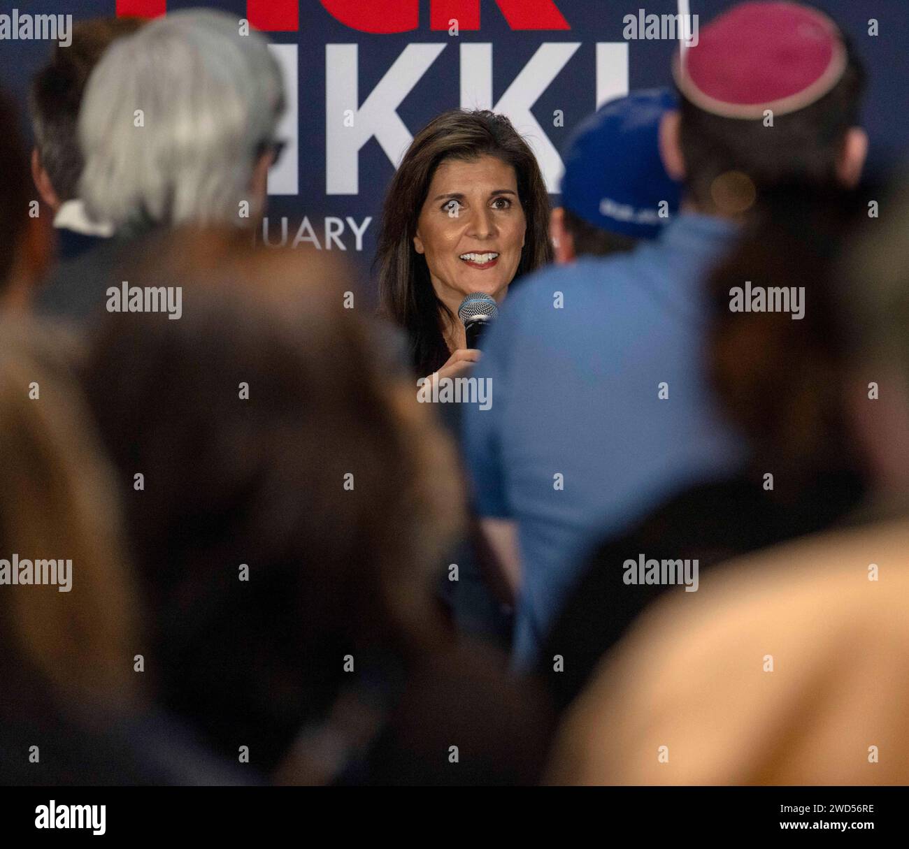 Hollis, New Hampshire, USA. 18th Jan, 2024. Former U.N. Ambassador and ...