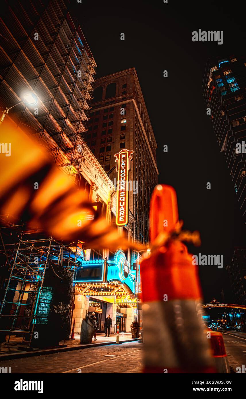 Playhouse Square in Cleveland, Ohio Stock Photo - Alamy