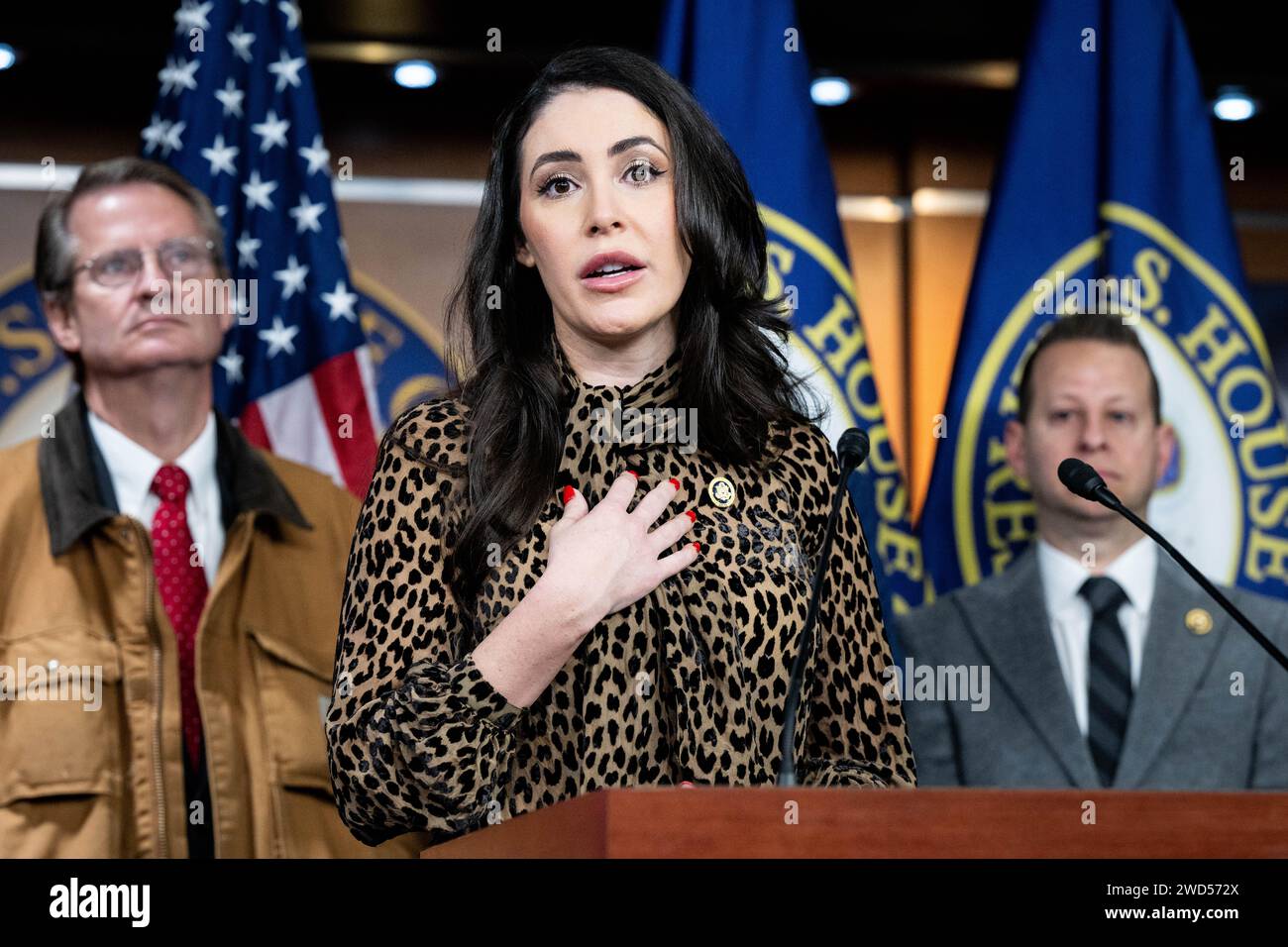 Washington, United States. 18th Jan, 2024. U.S. Representative Anna ...