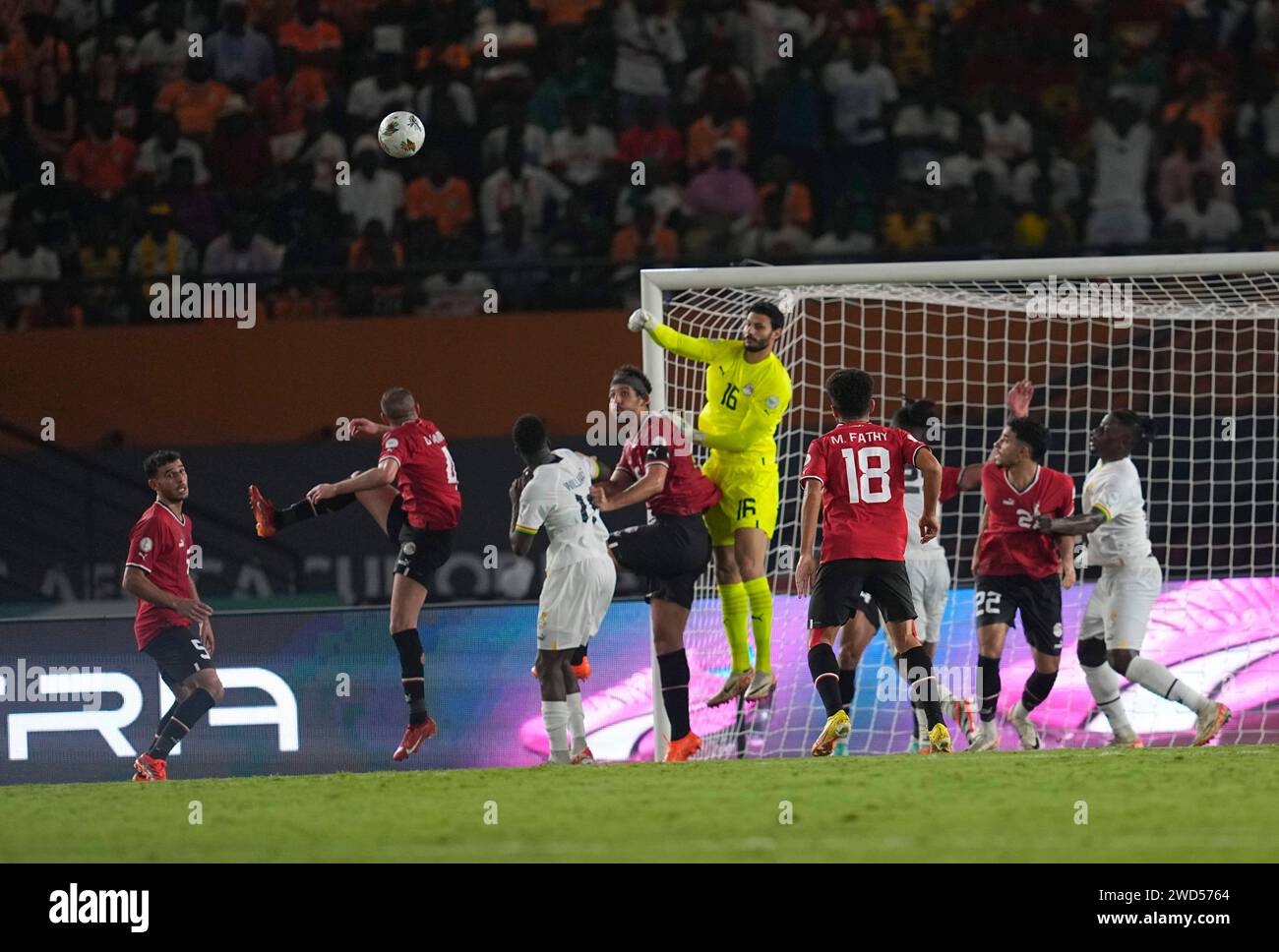 January 18, 2024. LIVE images from Group B African Cup of Nation 2023 ...