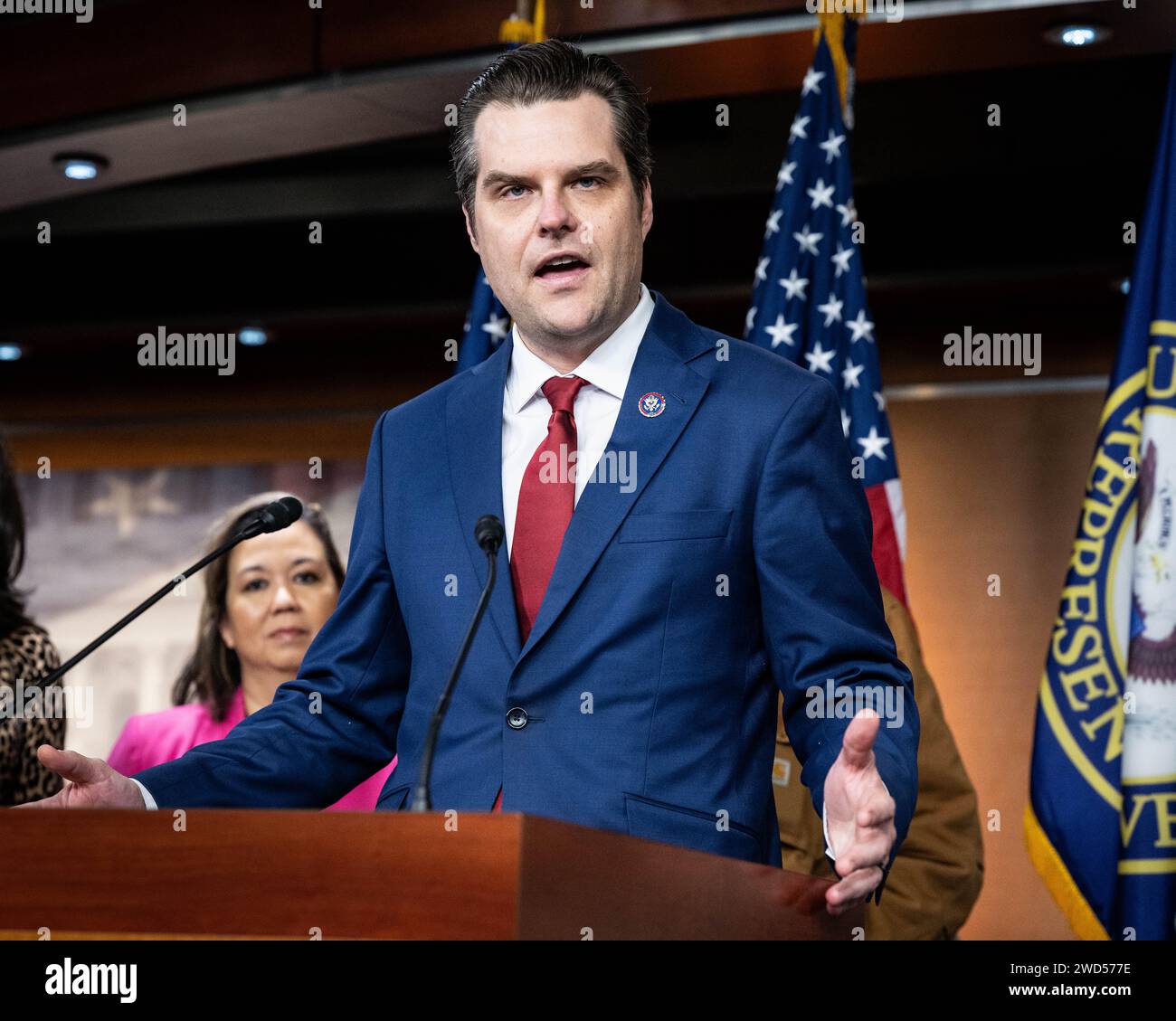 Washington, United States. 18th Jan, 2024. U.S. Representative Matt ...