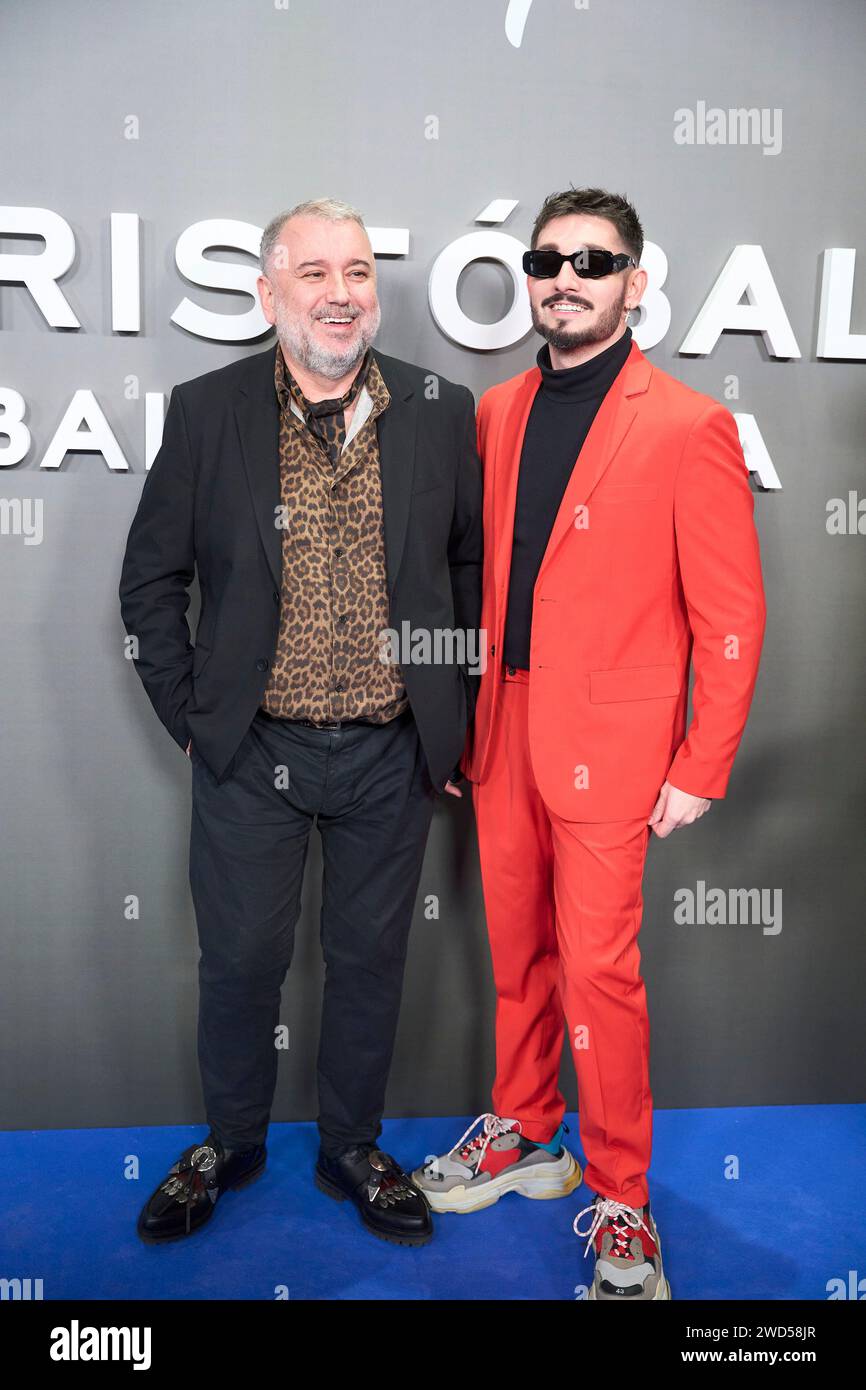 Madrid. Spain. 20240118, Felix Sabroso, Jau Fornes attends ‘Cristobal ...