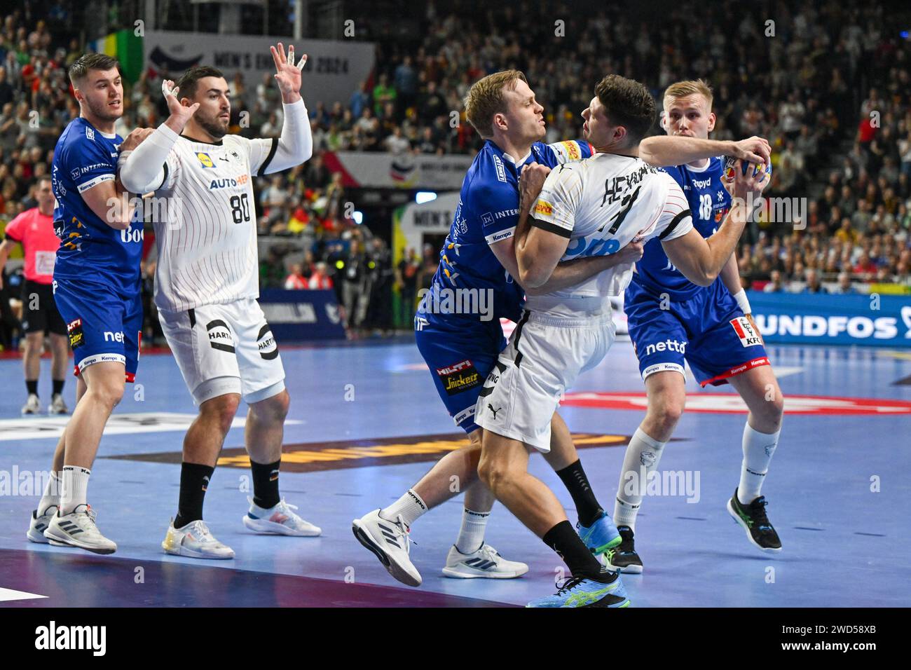 Cologne, Germany. 18th Jan, 2024. Sebastian Heymann (Germany) during ...